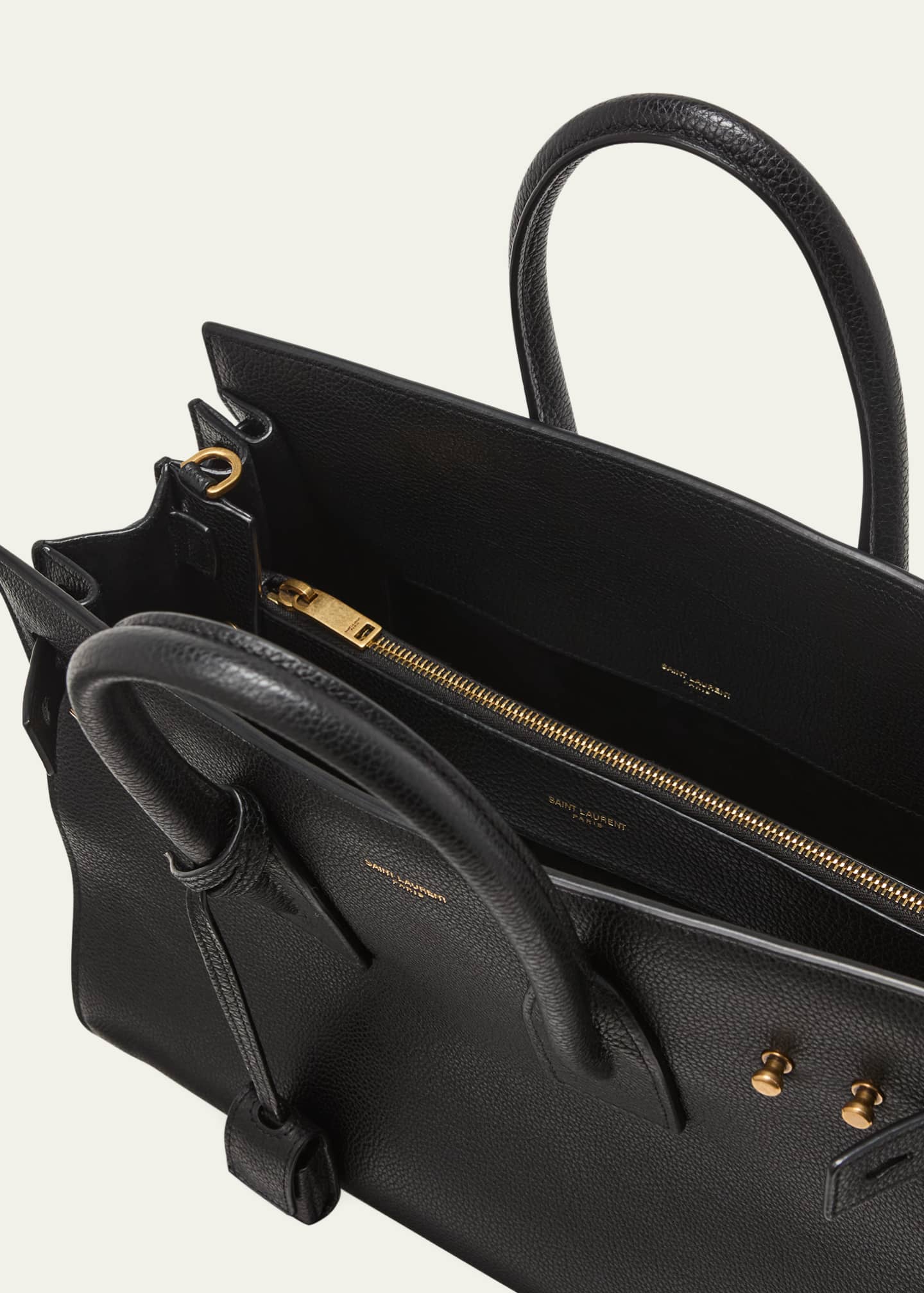 Saint Laurent Sac De Jour Small Leather Top-Handle Bag - Bergdorf Goodman