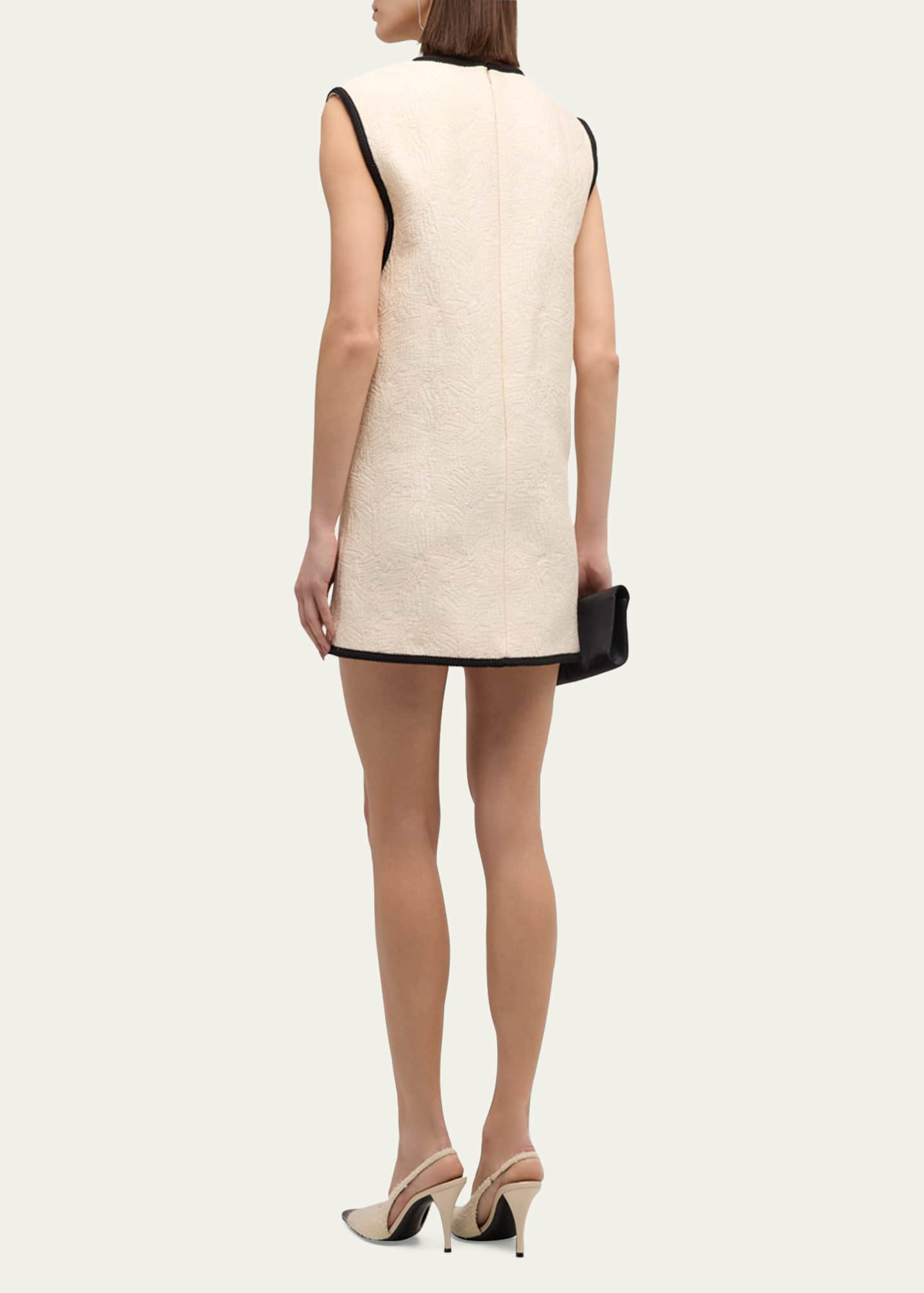 Veronica Beard Ravena Sleeveless Mini Shift Dress - Bergdorf Goodman