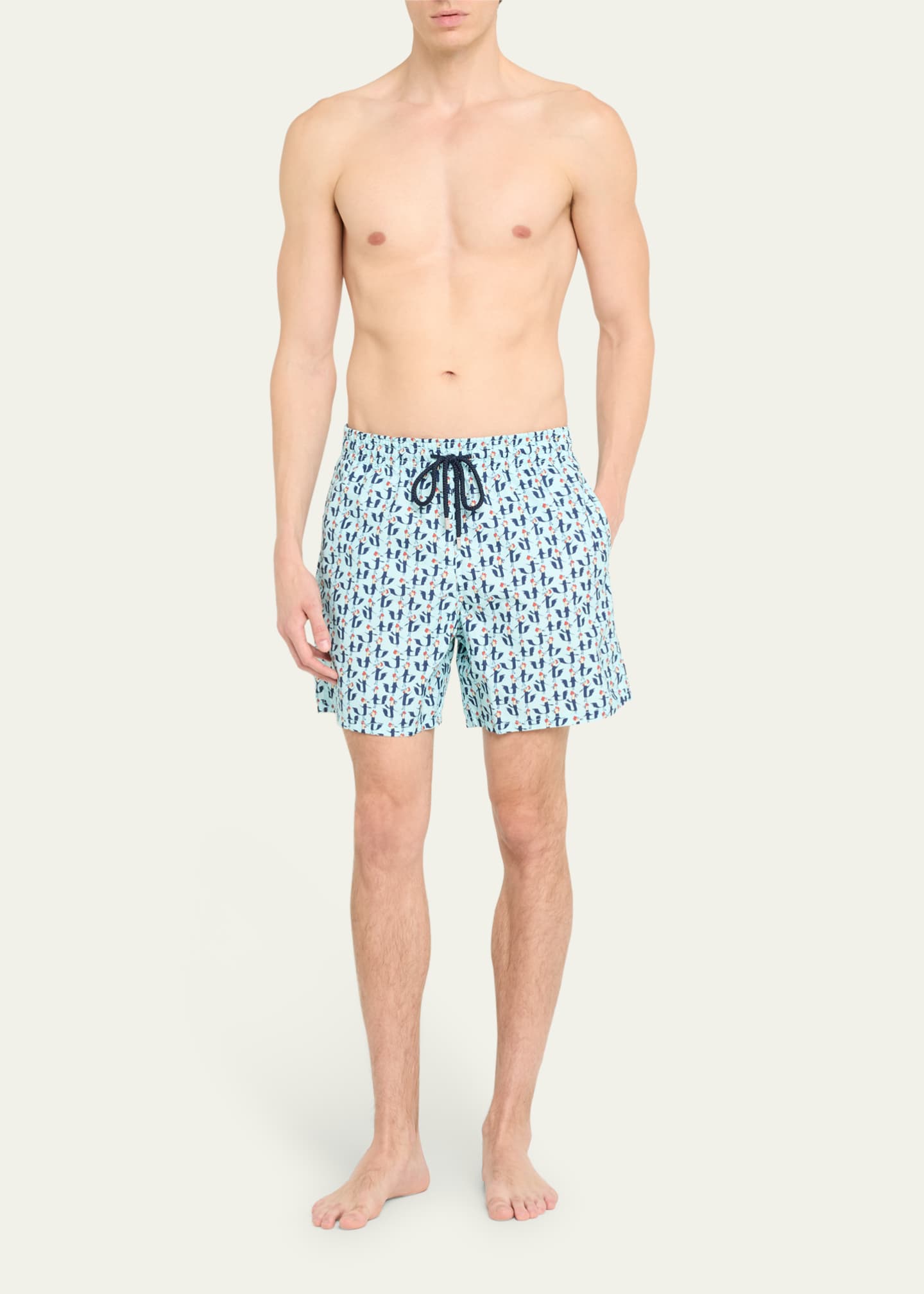 Vilebrequin Men's Cocorico Moorea Swim Trunks - Bergdorf Goodman