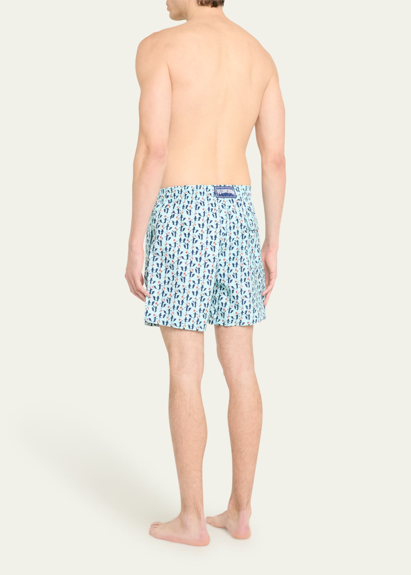 Vilebrequin Mens Cocorico Moorea Swim Trunks Bergdorf Goodman