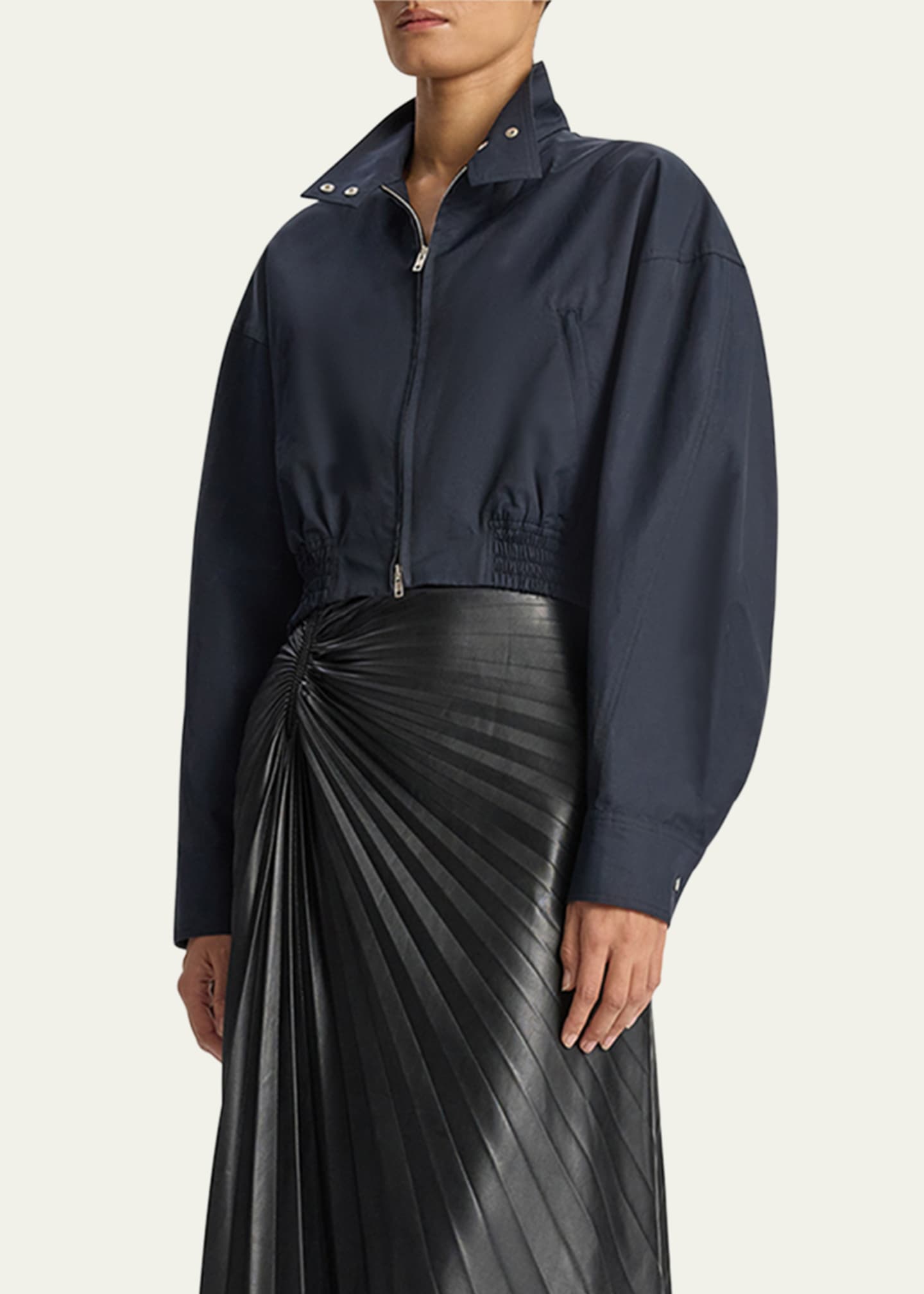A.L.C. Elliot Cropped Bomber Jacket - Bergdorf Goodman