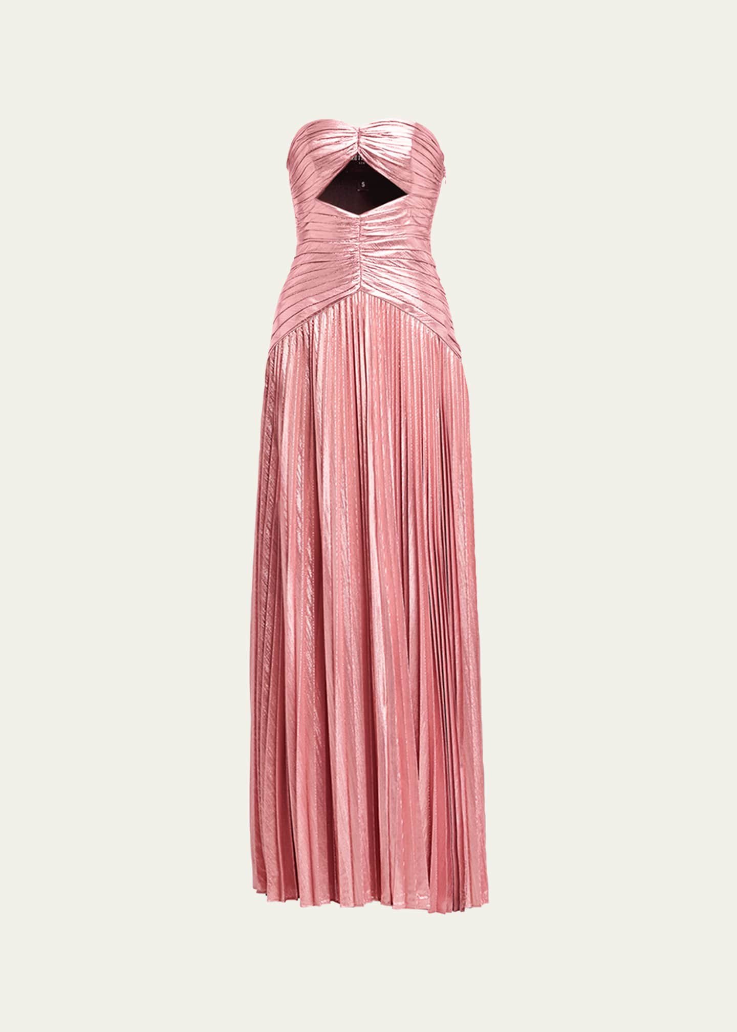 Retrofete Mallory Strapless Metallic Maxi Dress - Bergdorf Goodman