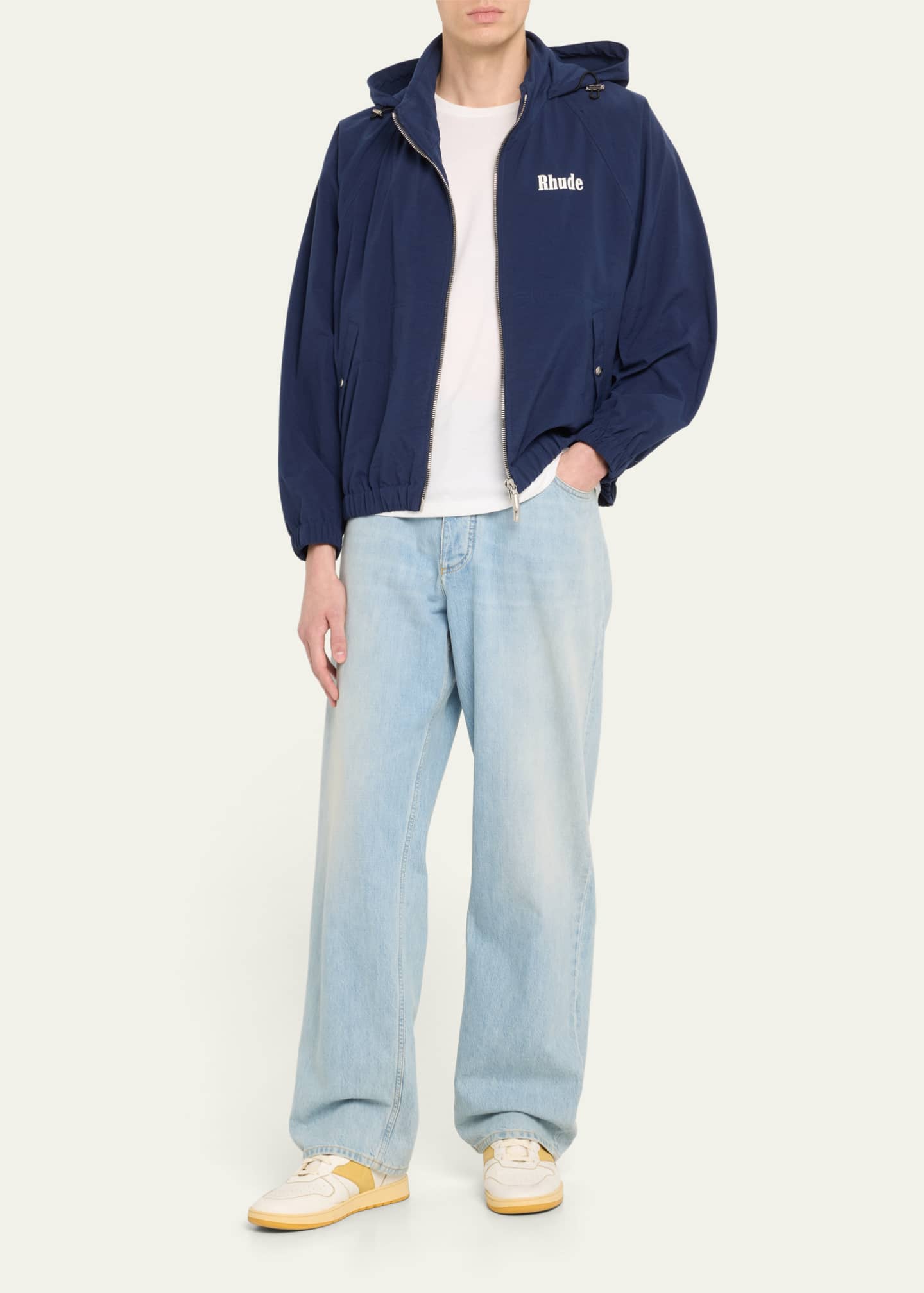 Rhude Men's Palm Logo Track Jacket - Bergdorf Goodman
