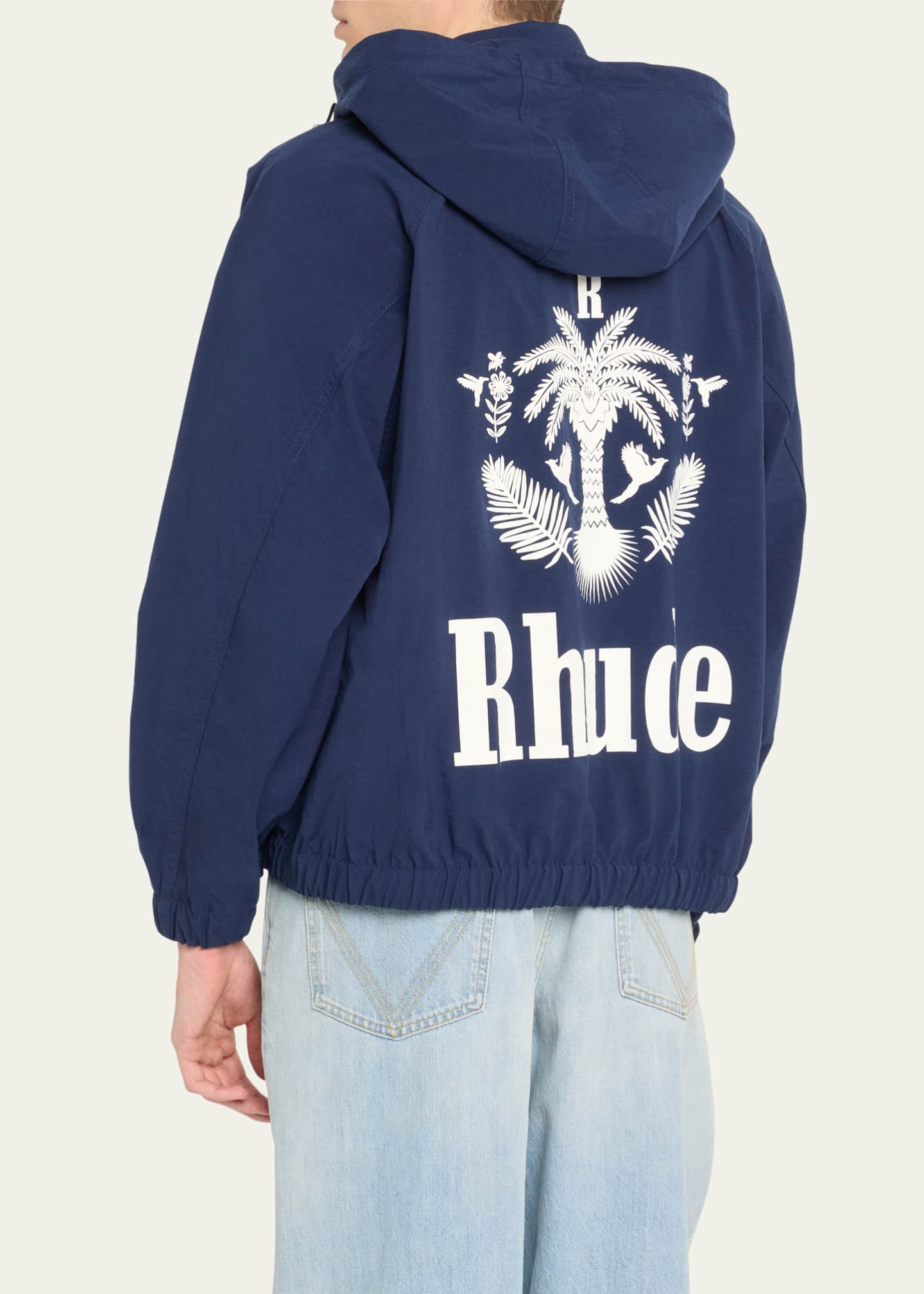 Rhude Men's Palm Logo Track Jacket - Bergdorf Goodman