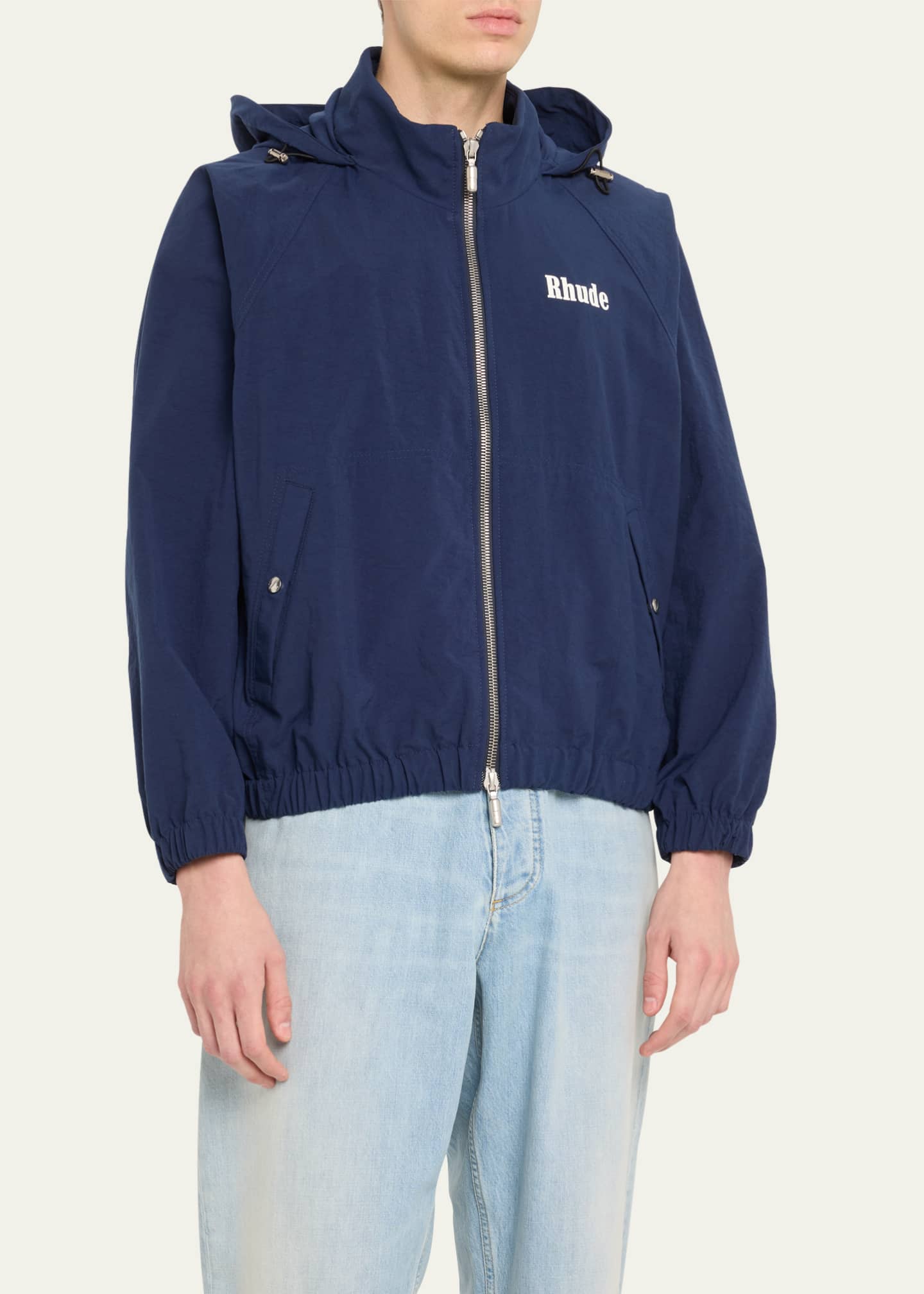 Rhude Men's Palm Logo Track Jacket - Bergdorf Goodman