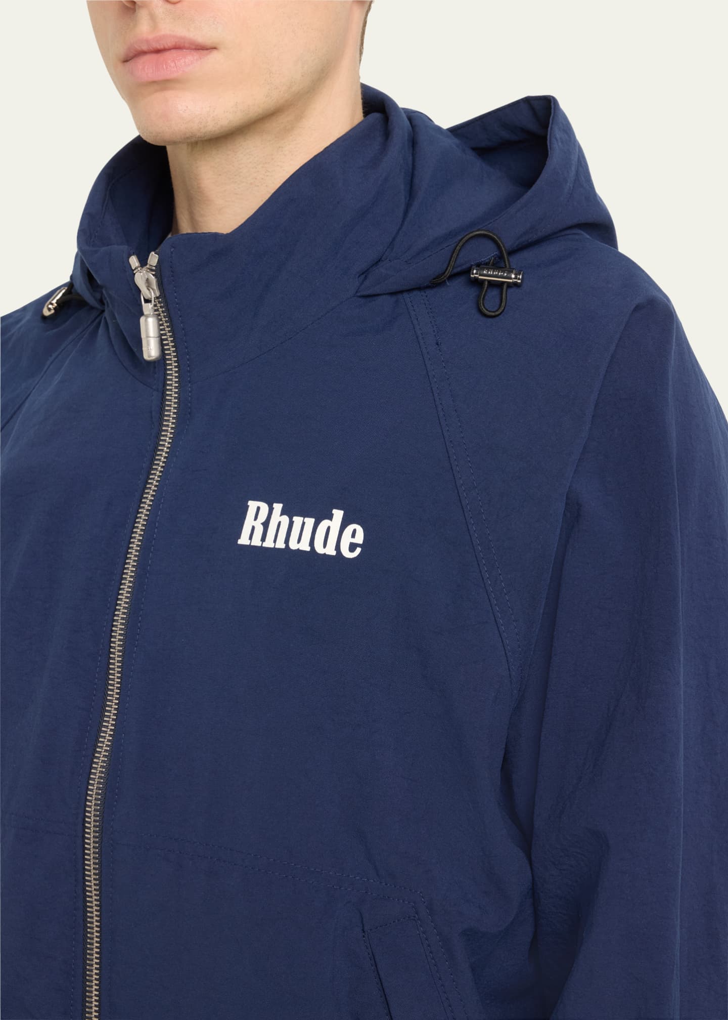 Rhude Men's Palm Logo Track Jacket - Bergdorf Goodman