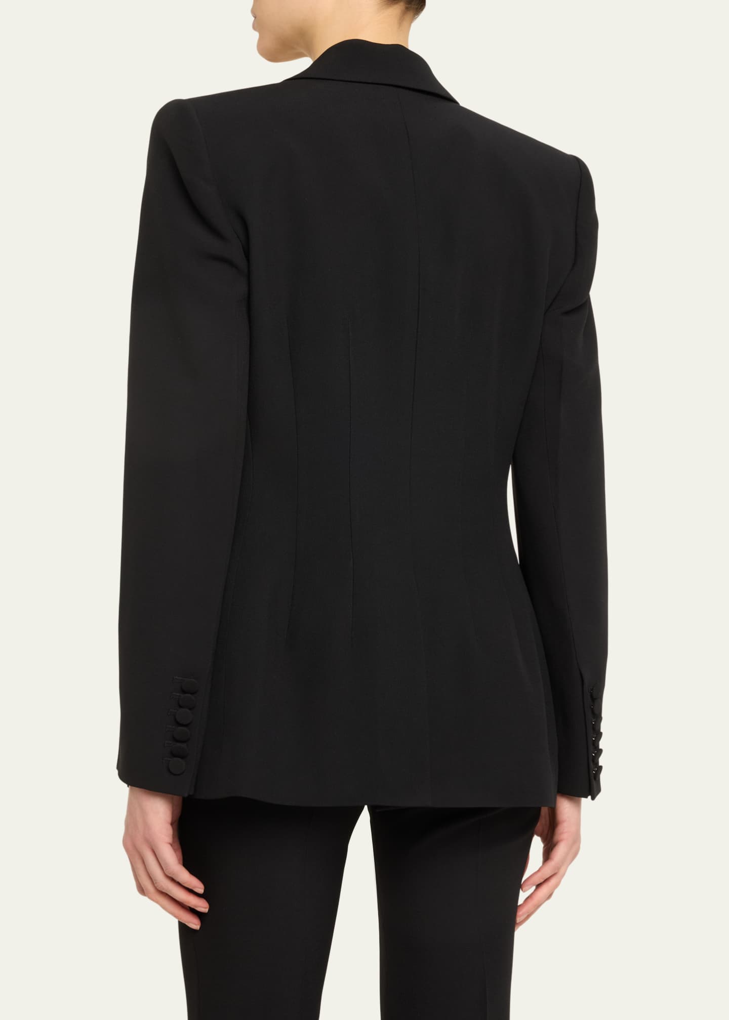 Nina Ricci Double-Breasted Cady Blazer - Bergdorf Goodman