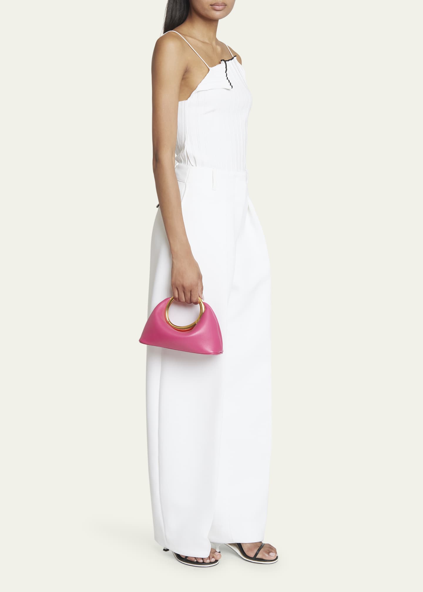 Jacquemus Le Petit Calino Ring Top-Handle Bag - Bergdorf Goodman