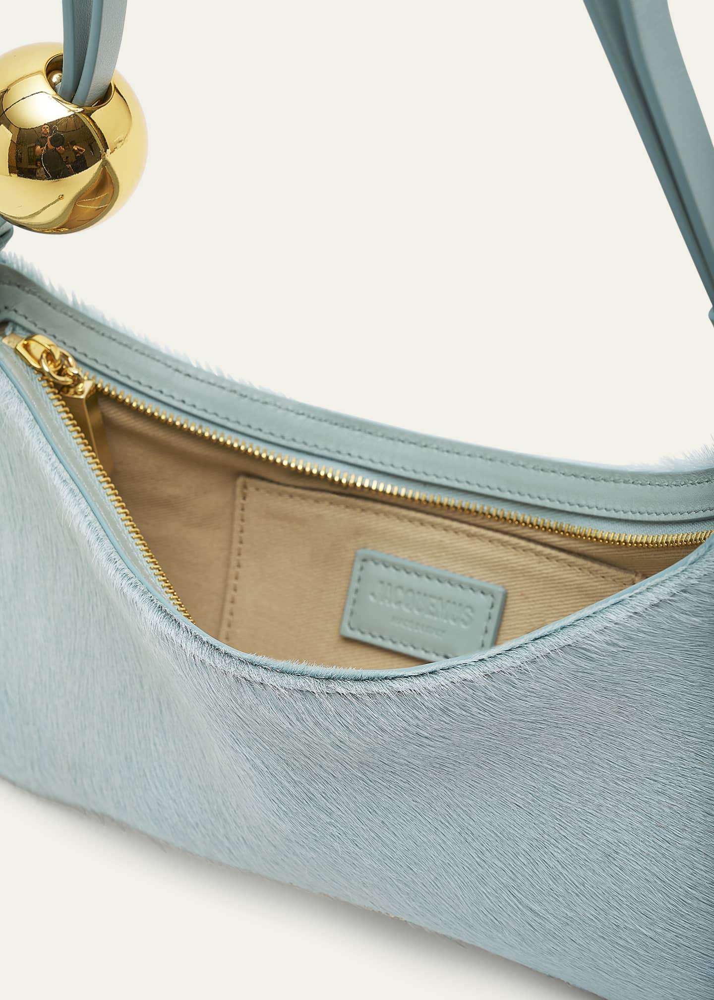 Jacquemus Le Bisou Perle Wool Shoulder Bag - Bergdorf Goodman