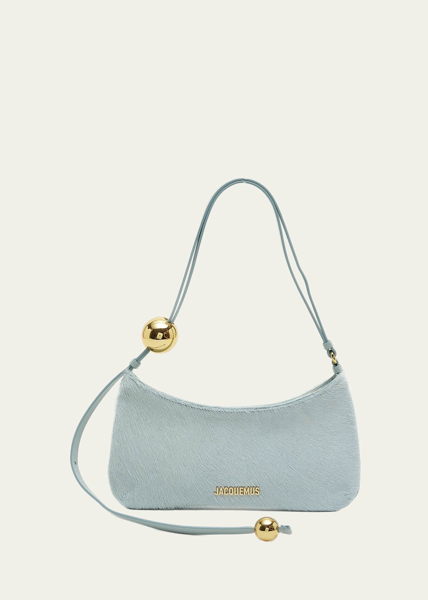 Jacquemus Le Bisou Perle Wool Shoulder Bag - Bergdorf Goodman
