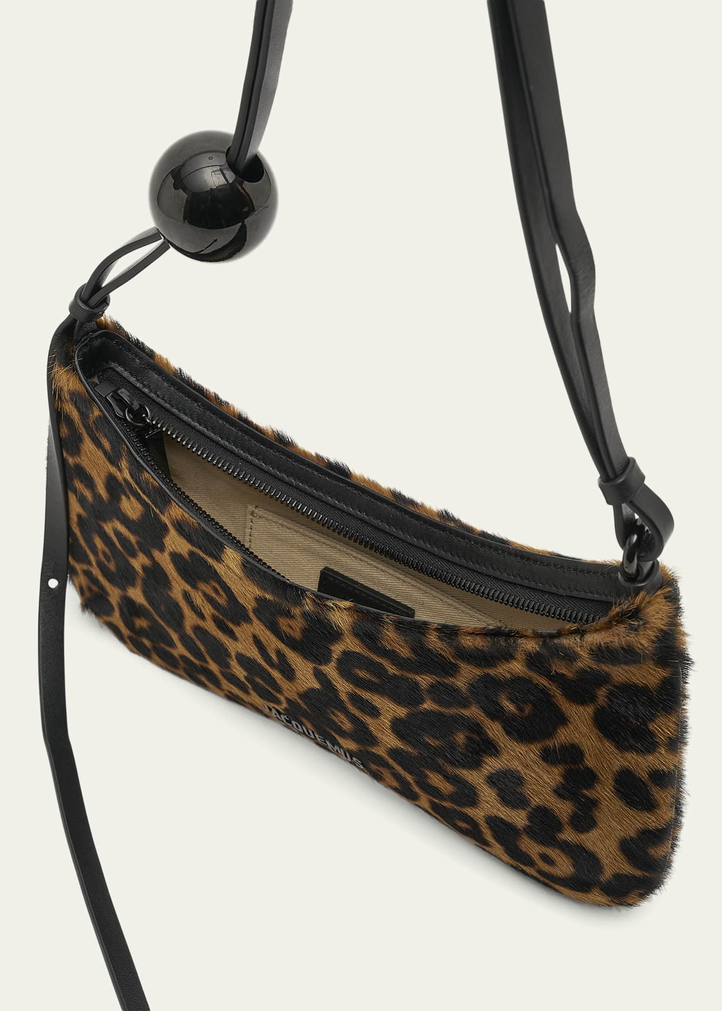 Jacquemus Le Bisou Perle Leopard Shoulder Bag - Bergdorf Goodman