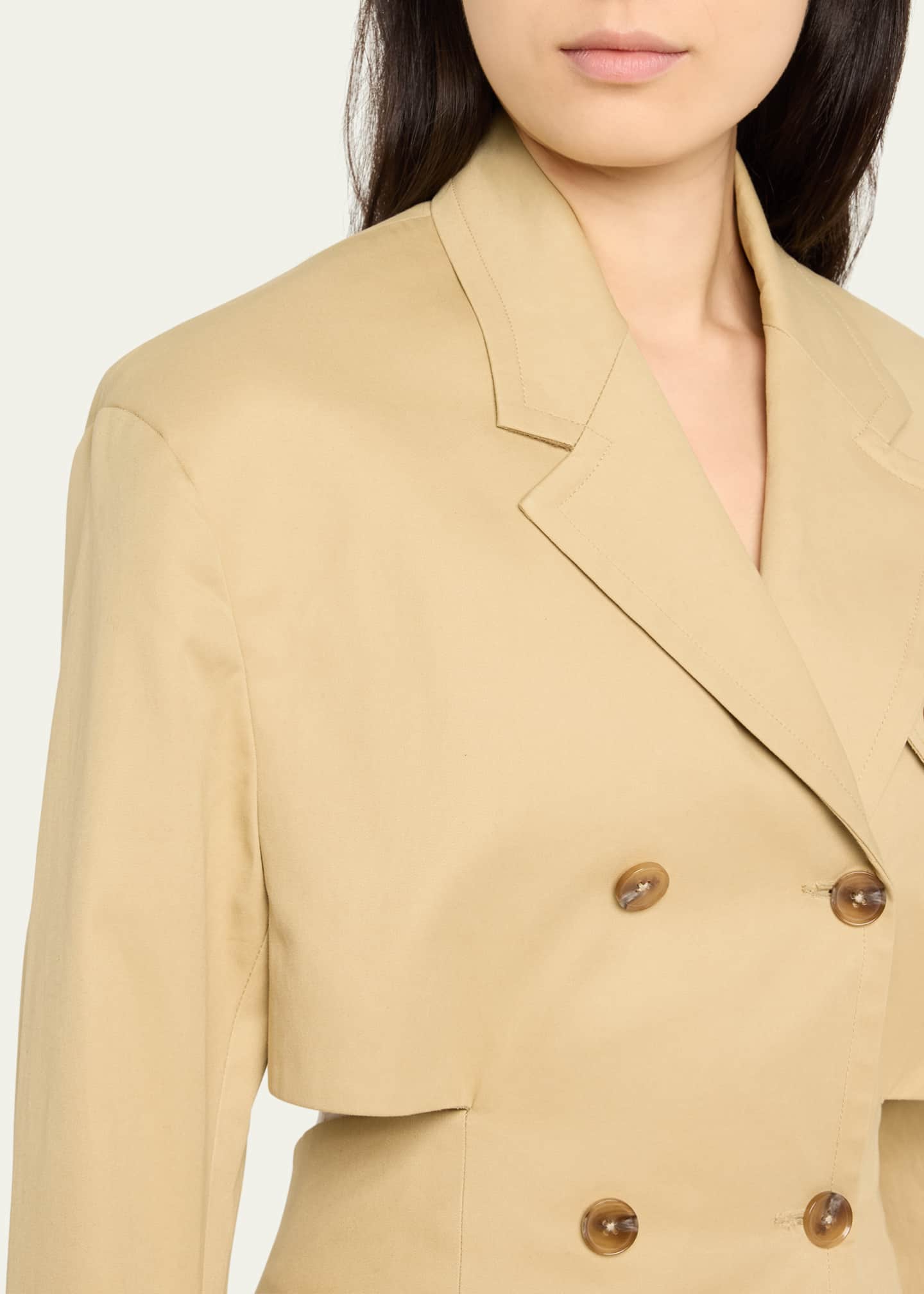 R13 Double-Breasted Open Back Blazer - Bergdorf Goodman