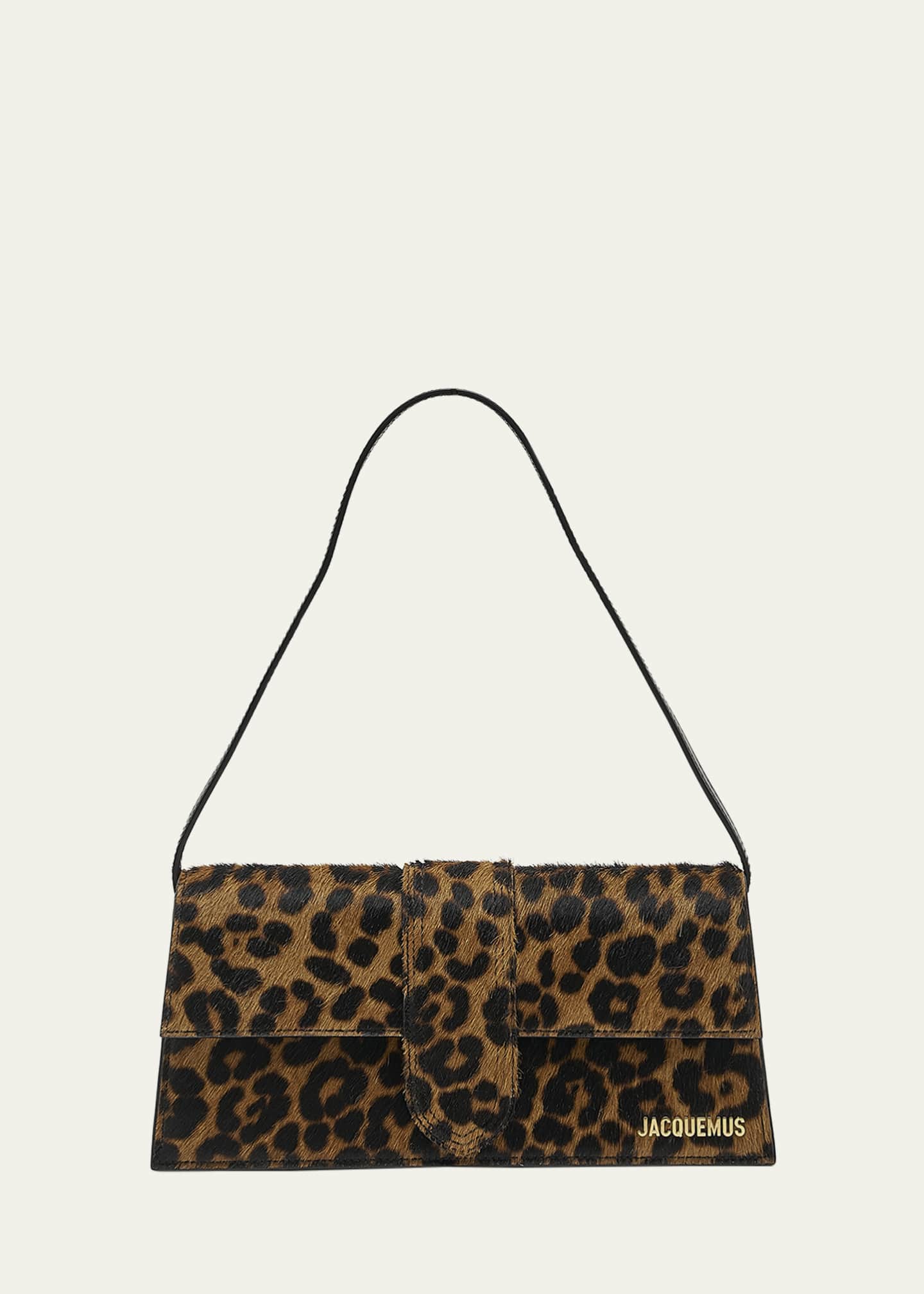 Jacquemus Le Bambino Long Leopard Shoulder Bag - Bergdorf Goodman