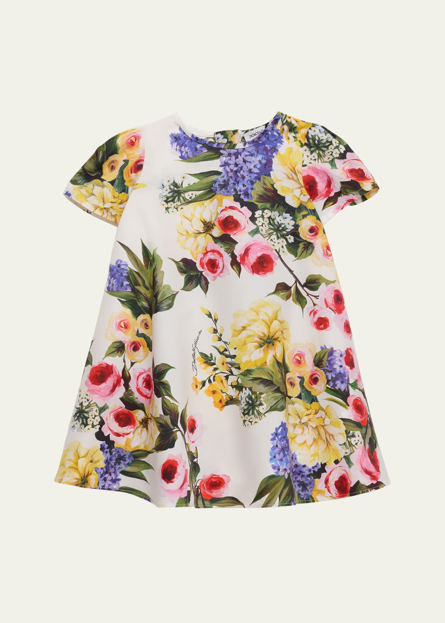 Dolce&Gabbana Girl's Flower Power Dress and Bloomer Set, 3M-30M ...