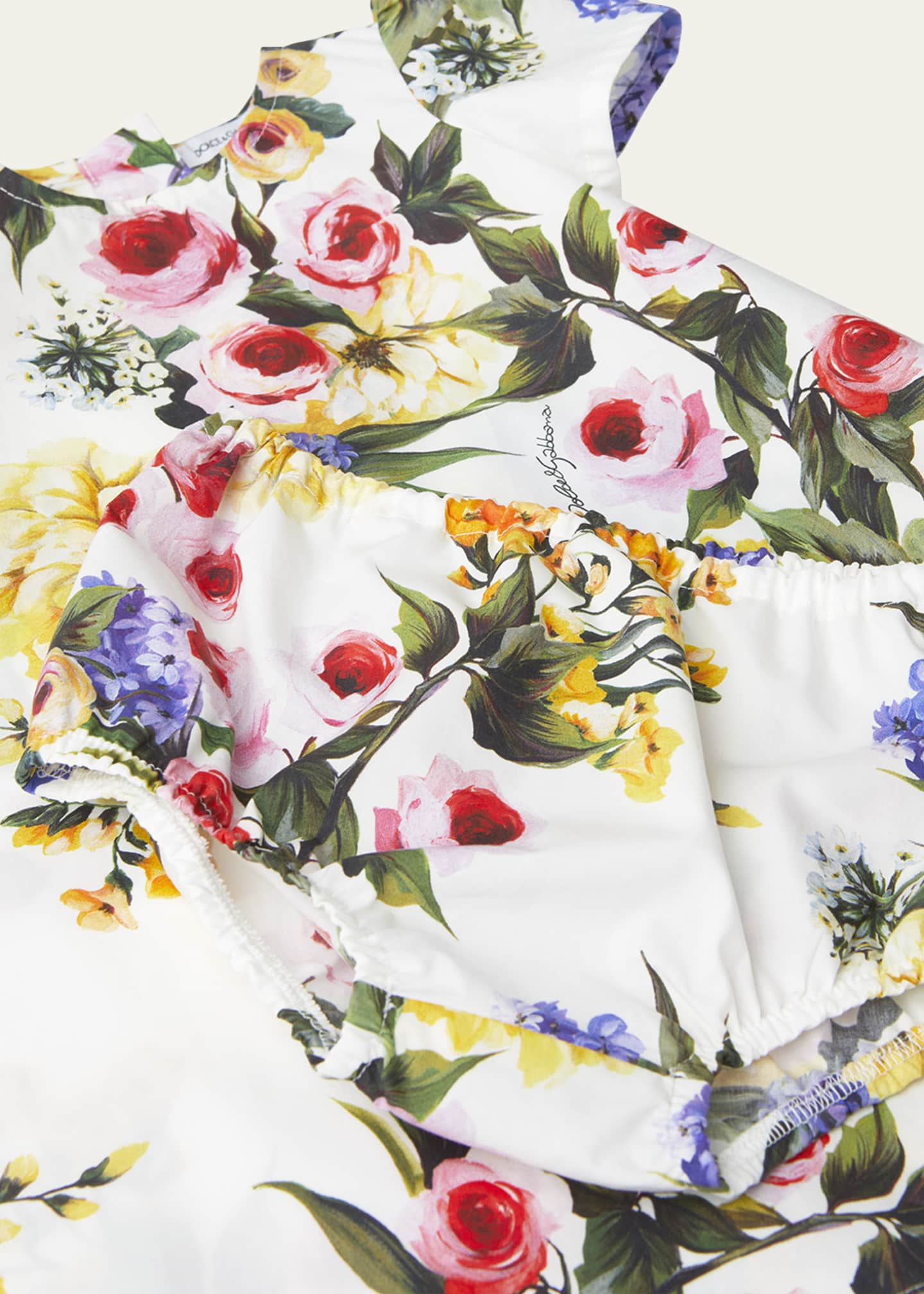 Dolce&Gabbana Girl's Flower Power Dress and Bloomer Set, 3M-30M ...