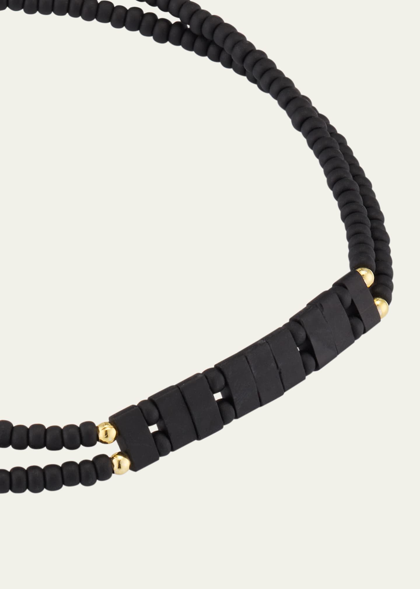 Jan Leslie Men's Glass Micro-Bead Pull Cord Bracelet - Bergdorf Goodman
