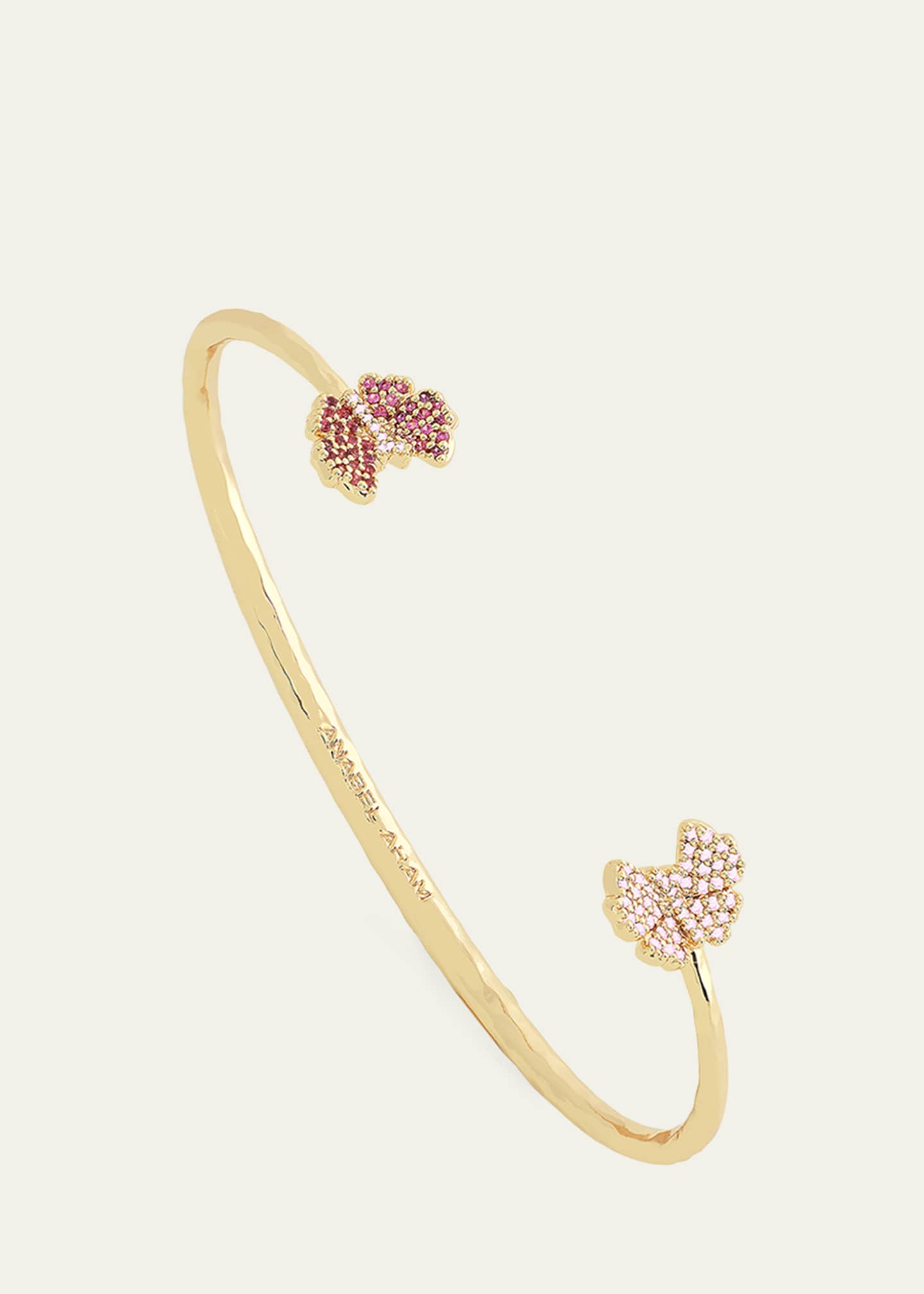 Anabel Aram Jewelry Cubic Zirconia Butterfly Bangle Bracelet - Bergdorf ...