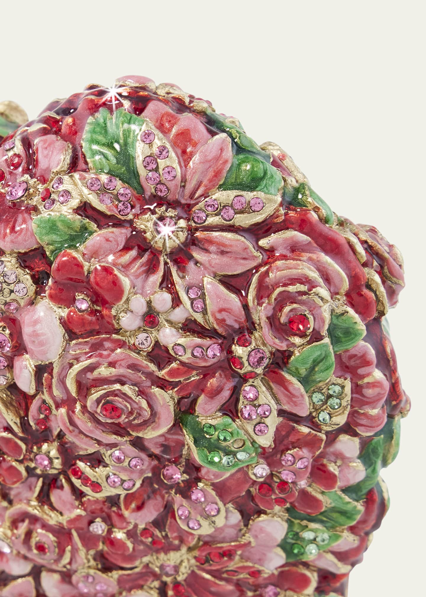 Jay Strongwater Floral Heart Objet - Bergdorf Goodman