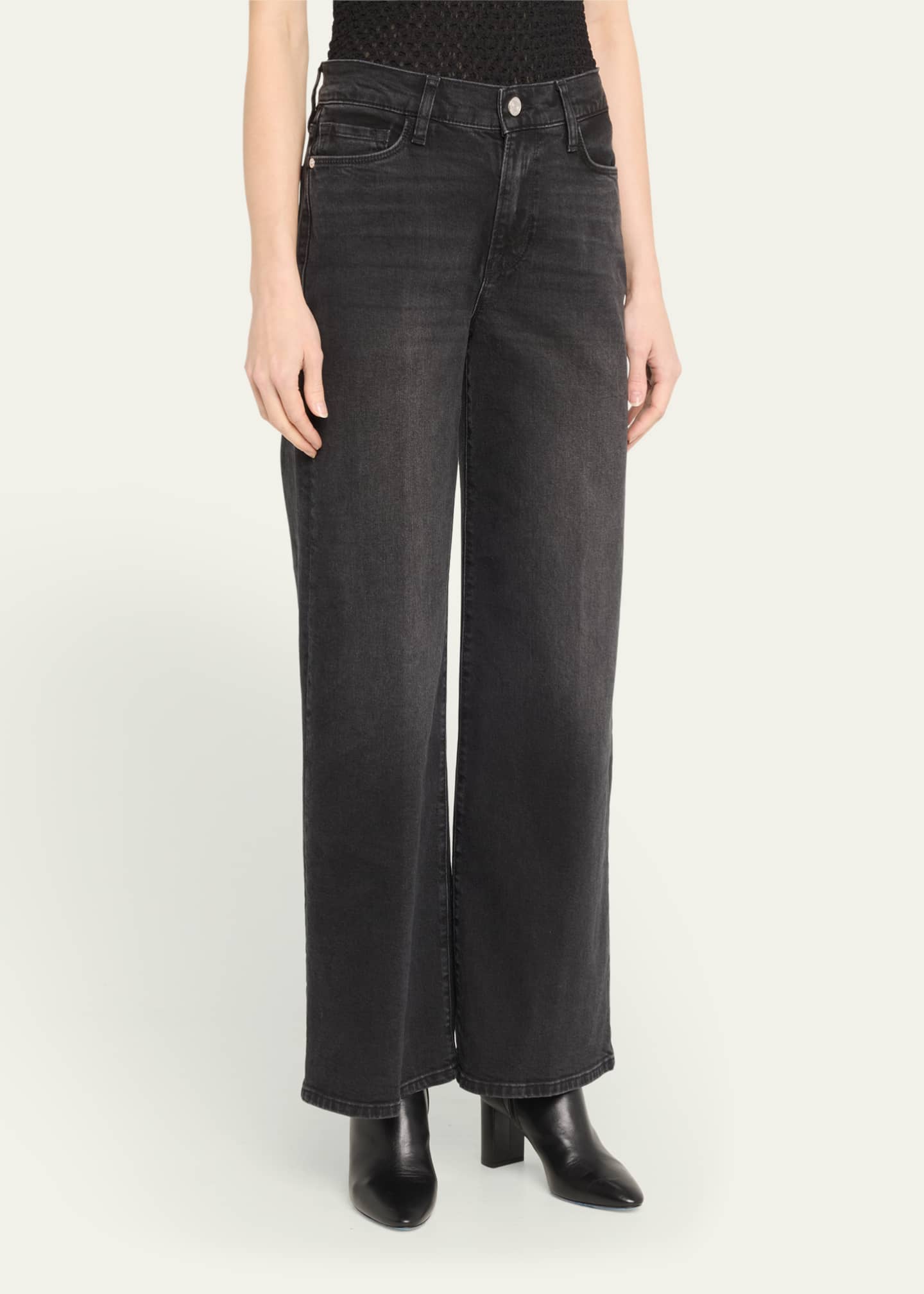 Frame Le Slim Palazzo Jeans Bergdorf Goodman