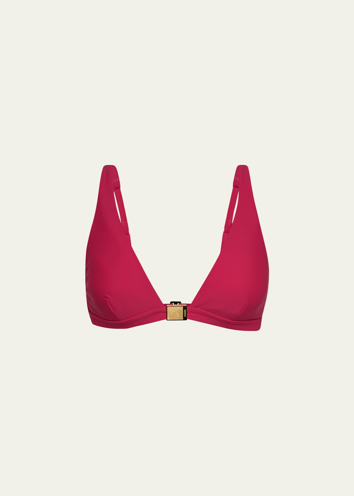L'Agence Lexie Solid Bikini Top - Bergdorf Goodman