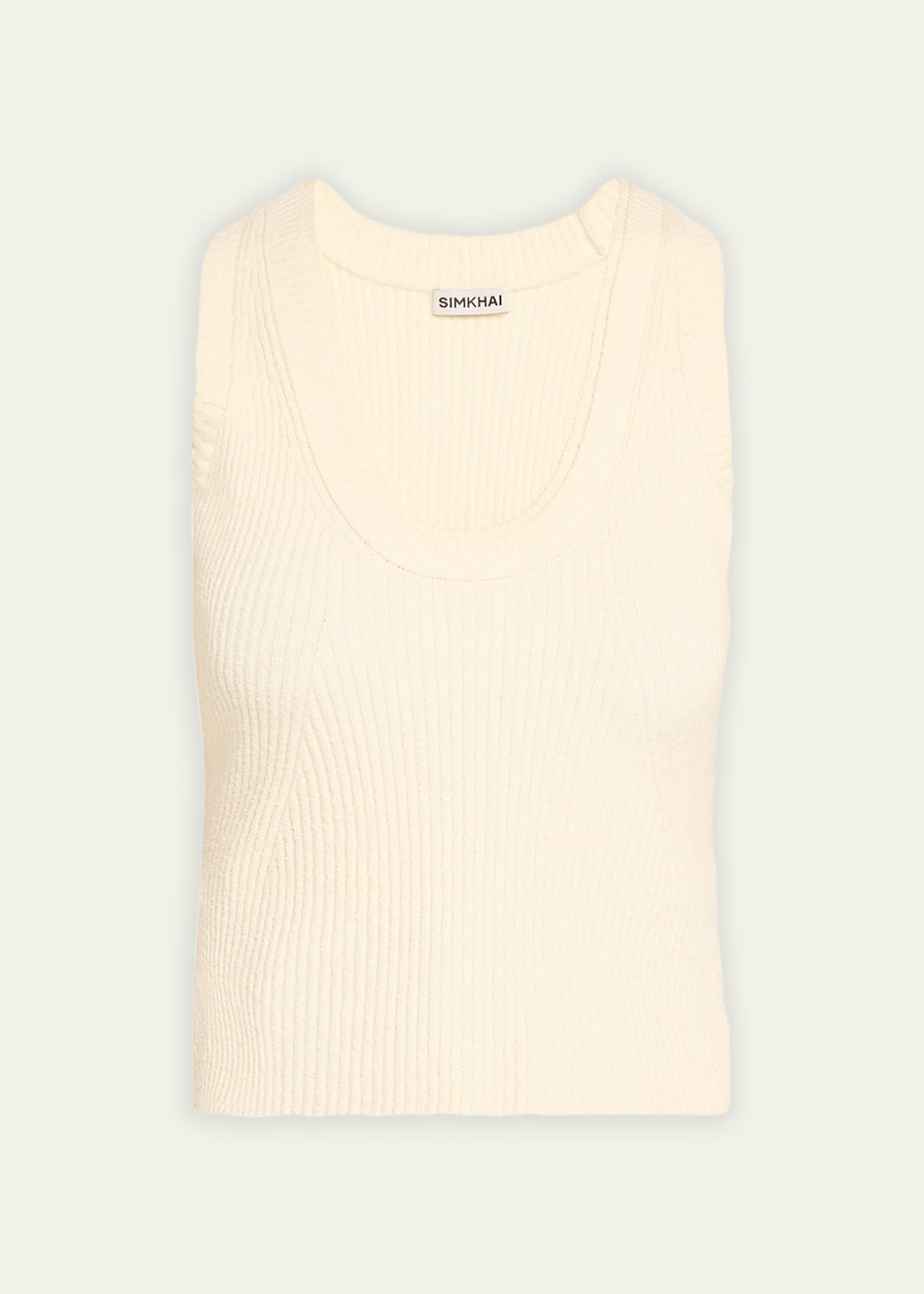 SIMKHAI Sibyl Sleeveless Knit Tank Top - Bergdorf Goodman