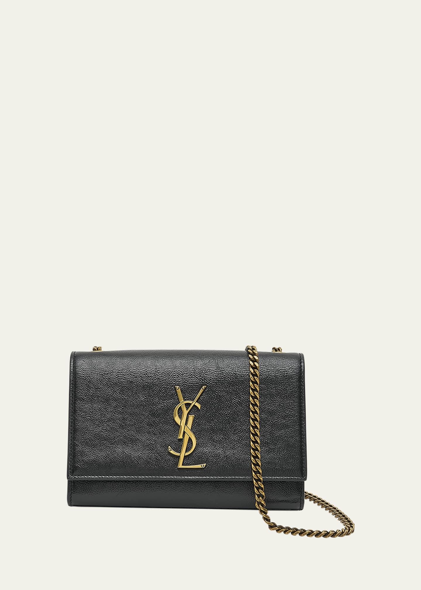 Saint Laurent Kate Small YSL Leather Crossbody Bag - Bergdorf Goodman