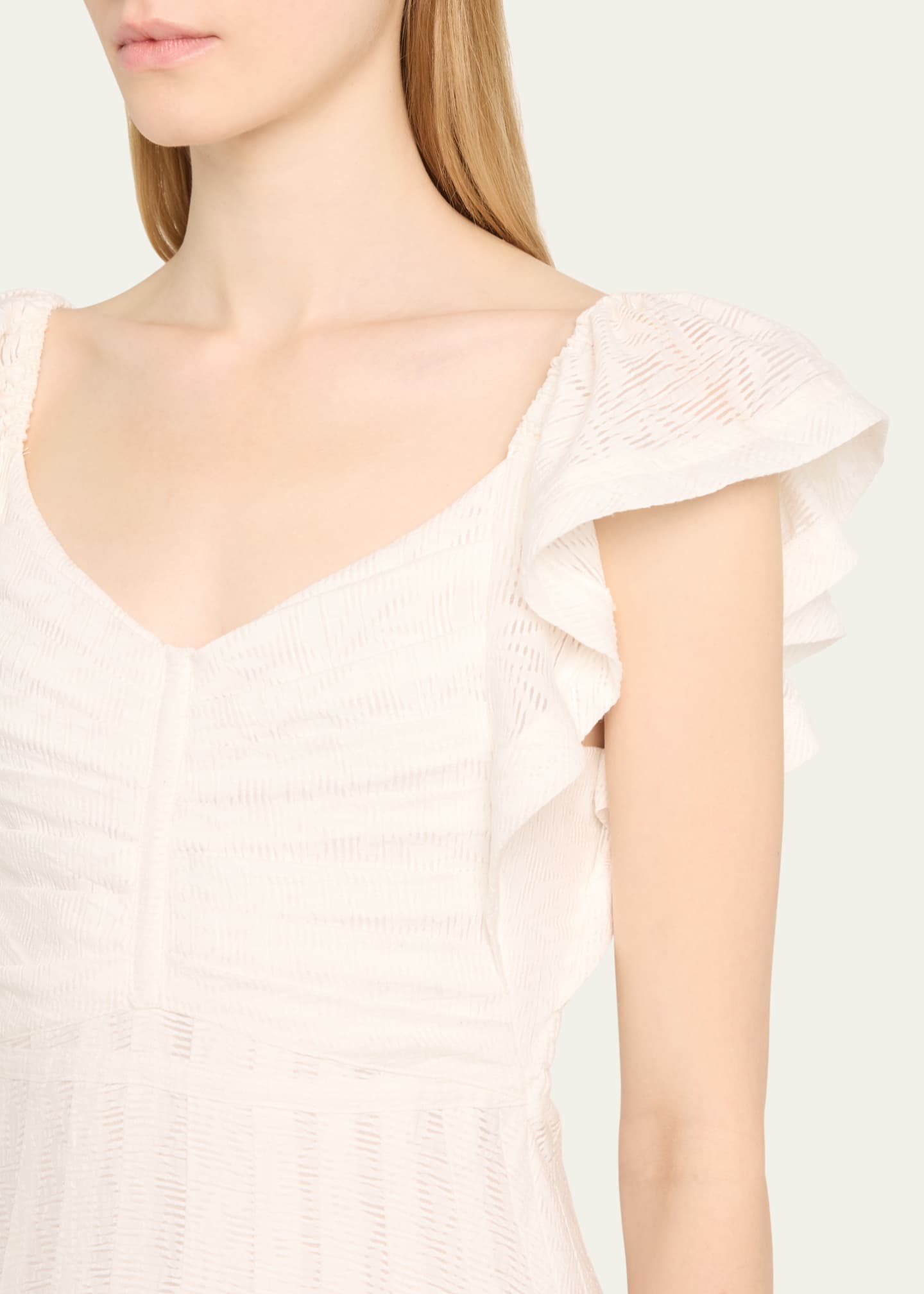 Ramy Brook Bria Springtime Burnout Midi Dress - Bergdorf Goodman