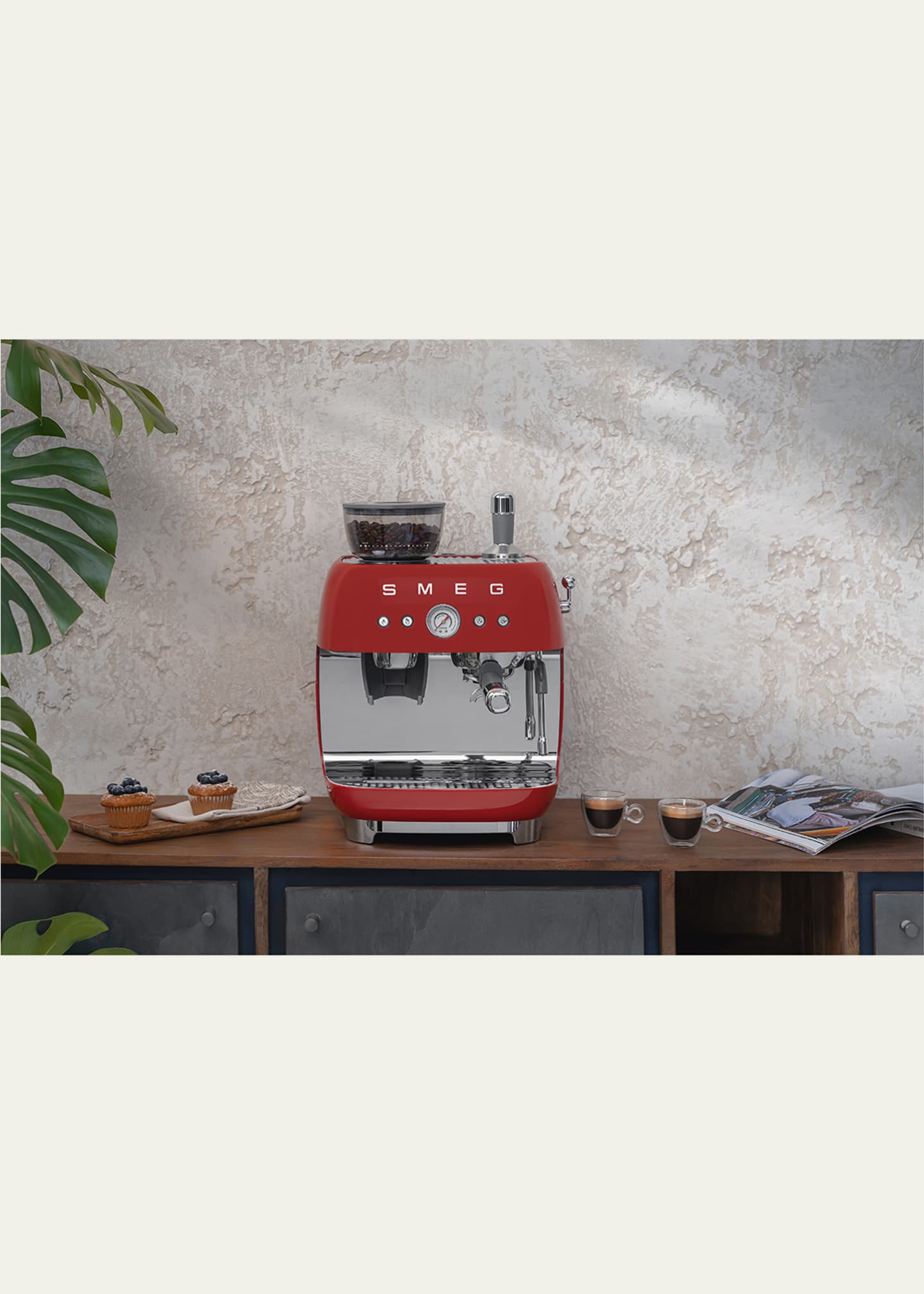 Smeg Semi-Automatic Espresso Machine - Bergdorf Goodman