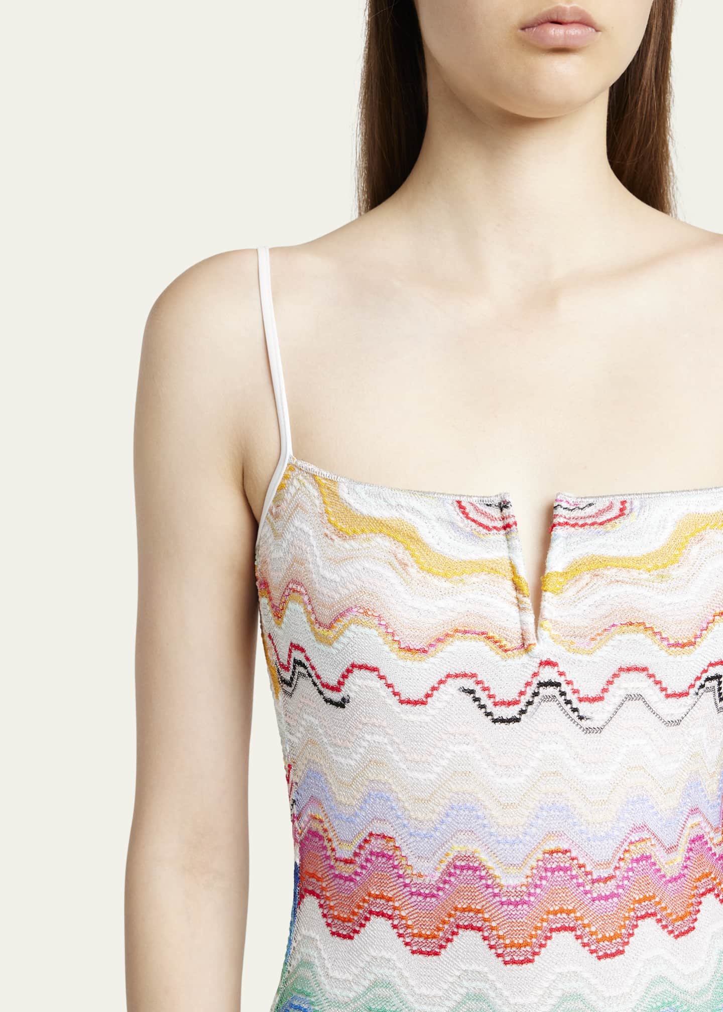Missoni Multi Zig-Zag One-Piece Swimsuit - Bergdorf Goodman Missoni Multi Zig-Zag One-Piece Swimsuit - Bergdorf Goodman