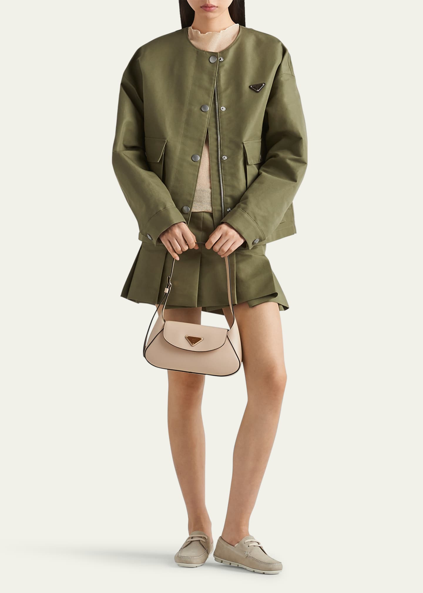 Prada Canvas Technical Jacket - Bergdorf Goodman