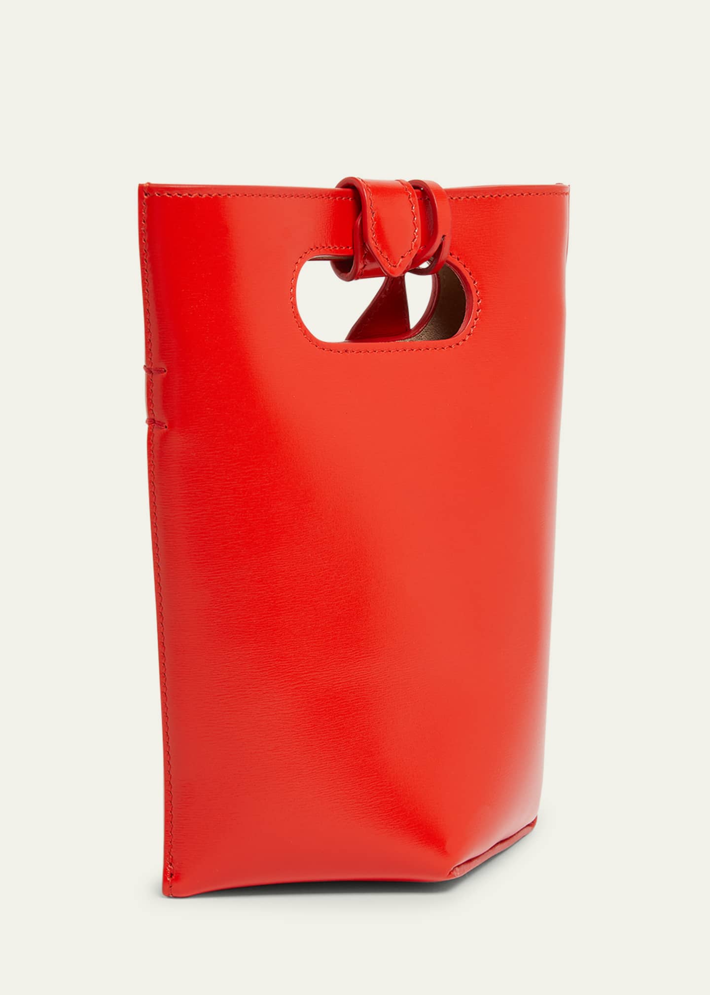 ALAIA Folded Small Bag in Leather - Bergdorf Goodman