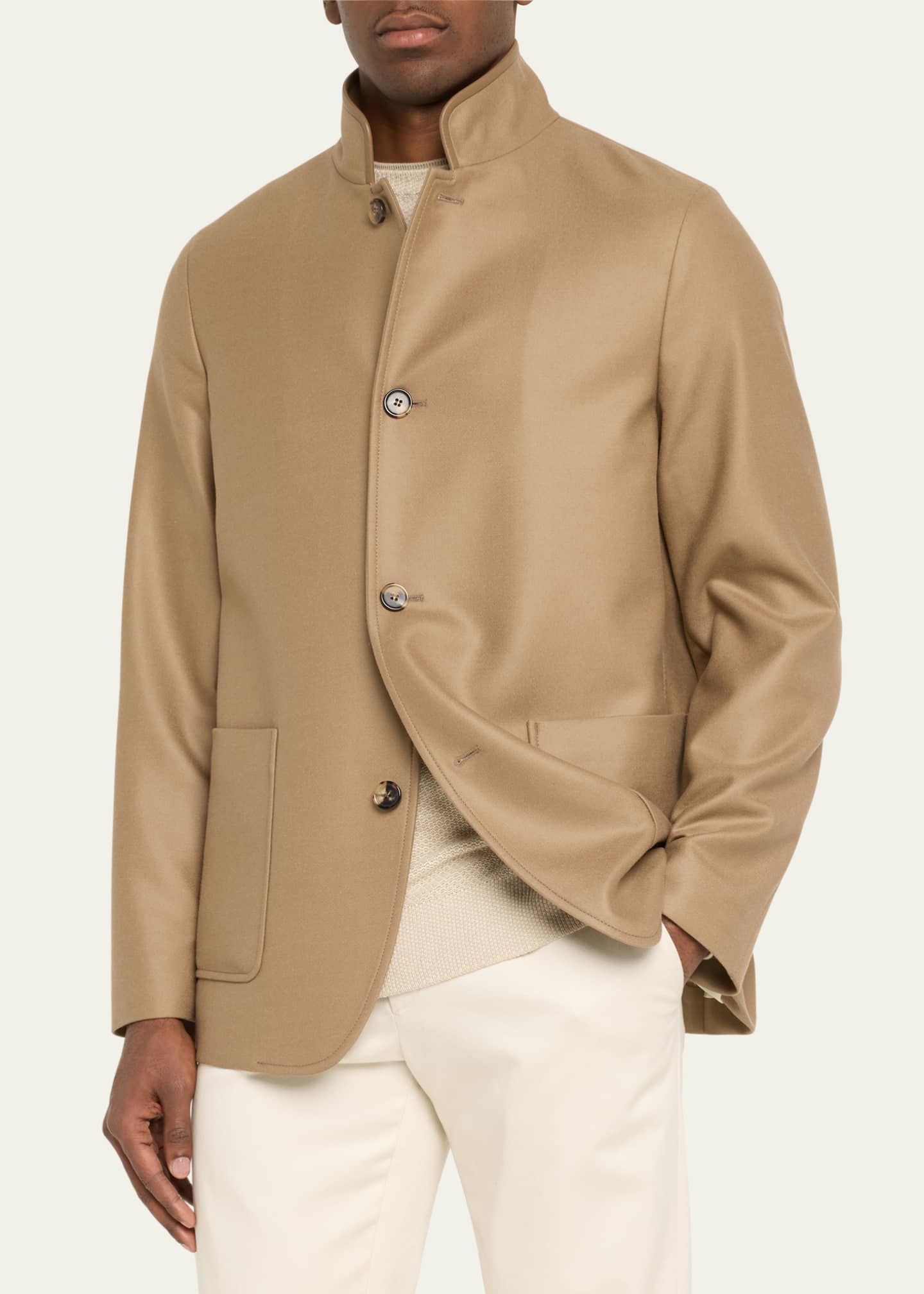 Loro Piana Men's Spagna Wool Jacket - Bergdorf Goodman
