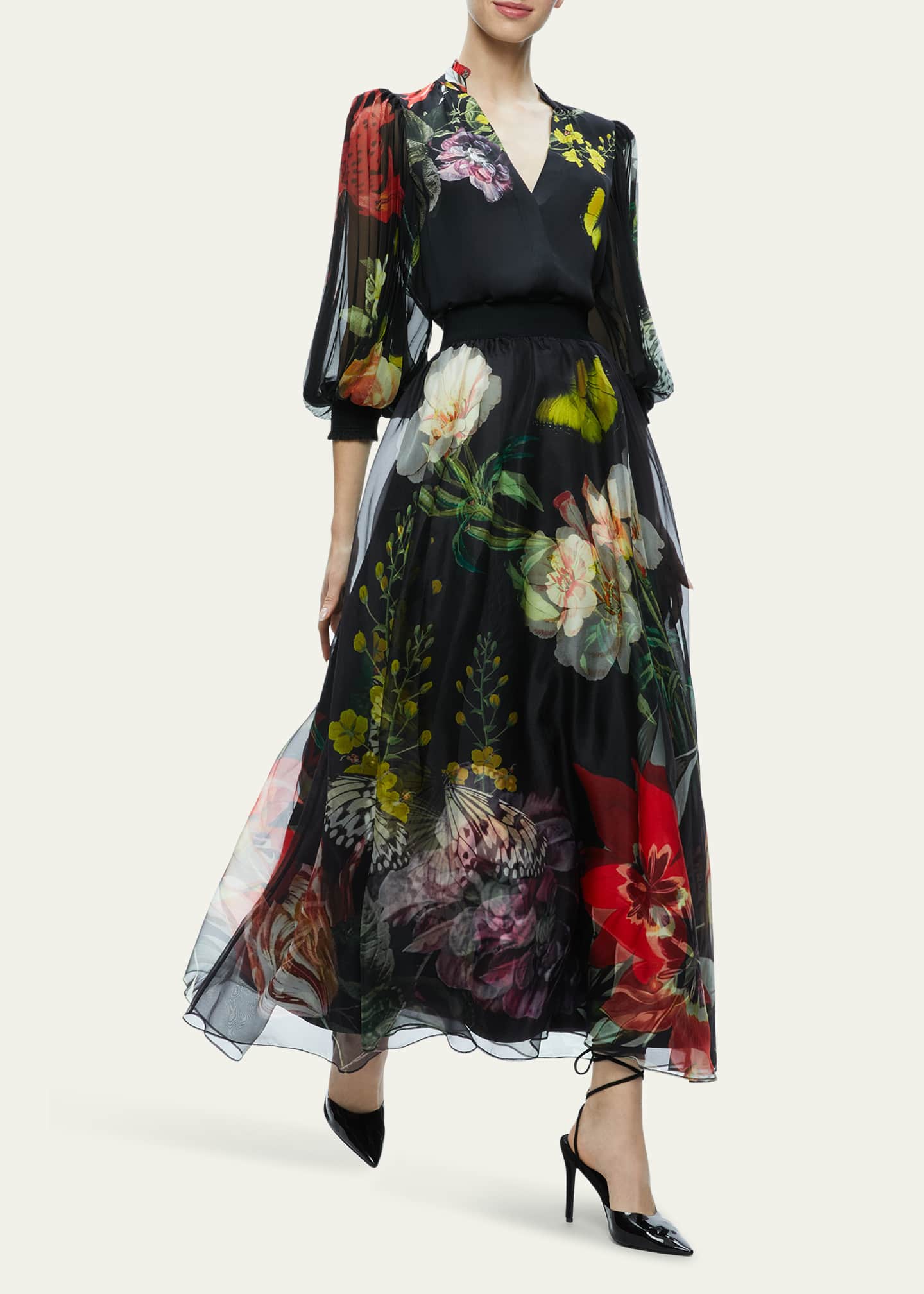 Alice + Olivia Nilda Voluminous Organza Maxi Skirt - Bergdorf Goodman