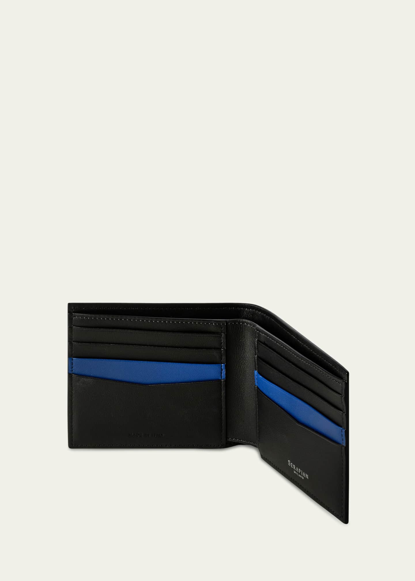 Serapian Men's Mosaico Leather Billfold Wallet - Bergdorf Goodman