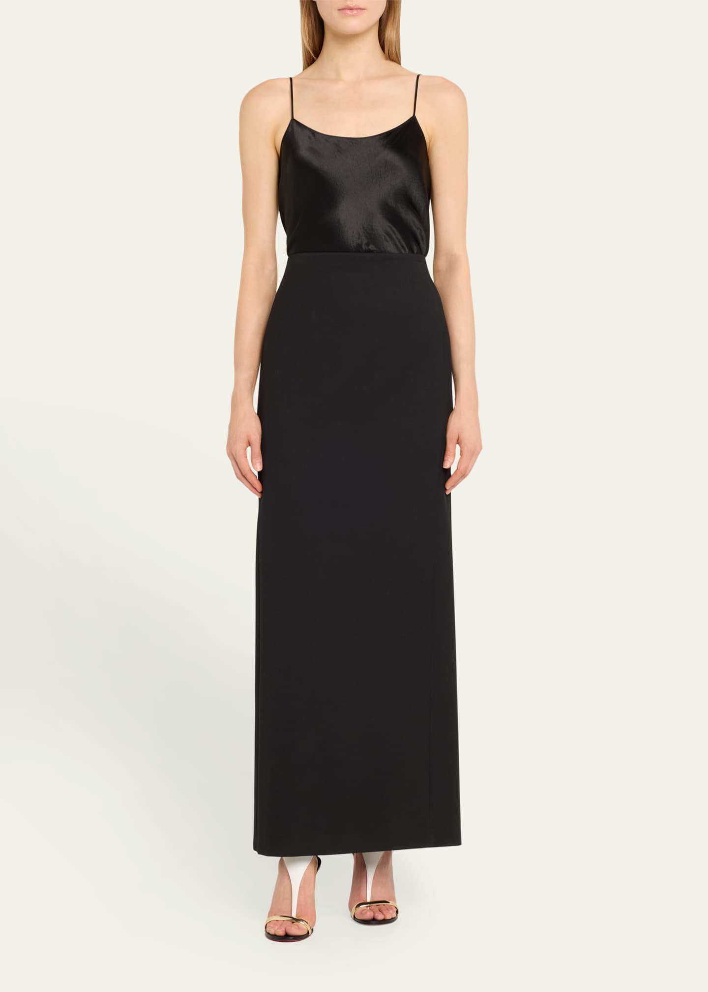 Christian Louboutin Athina Colorblock T-Strap Red Sole Sandals ...