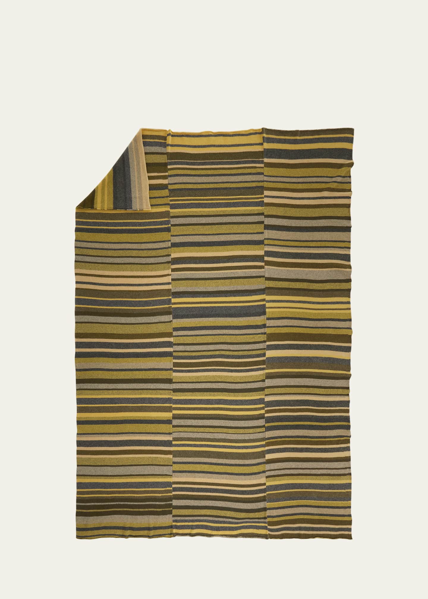 The Elder Statesman Stripe Super Duper Blanket, 58" x 86" - Bergdorf ...