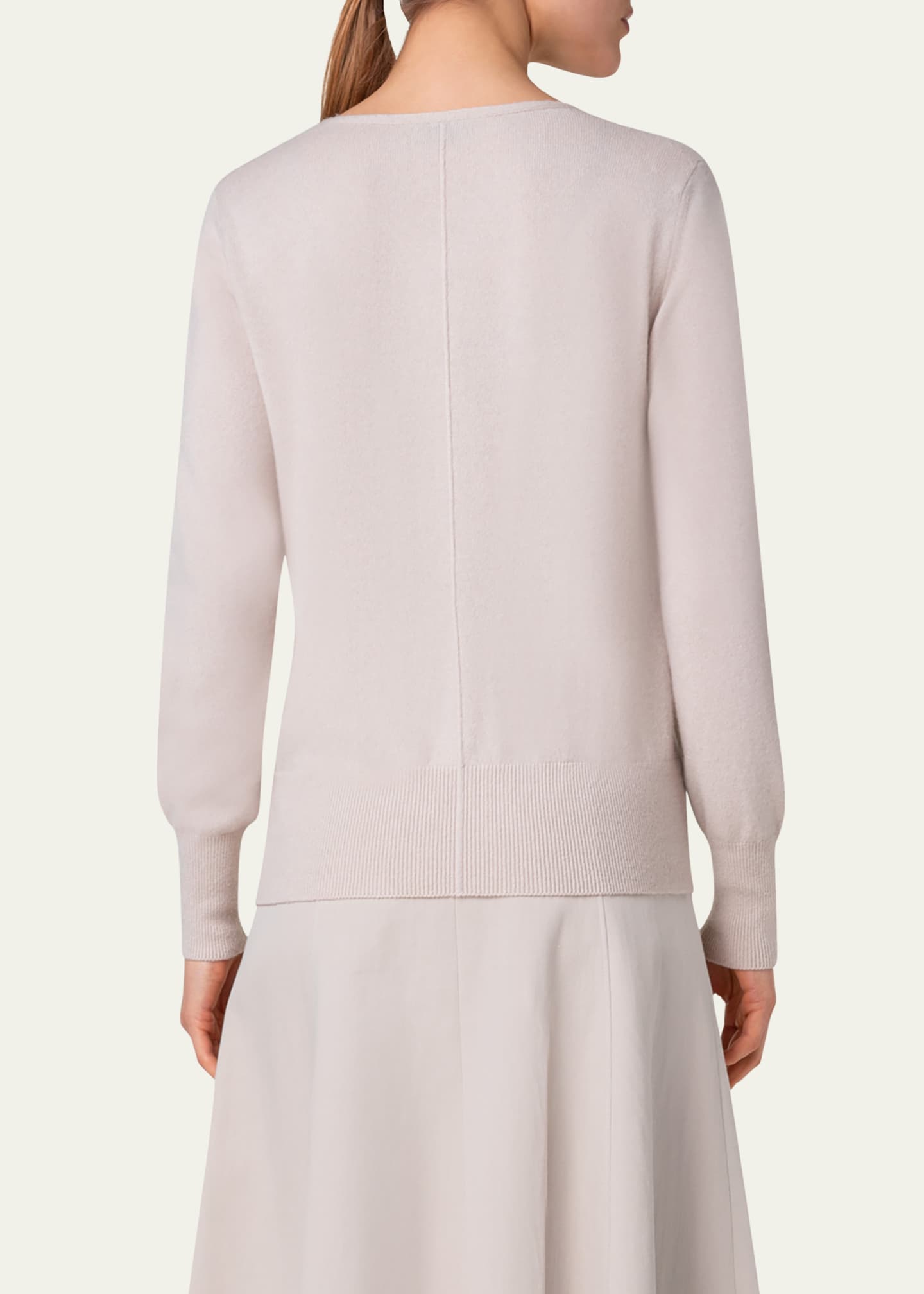 Akris Cashmere Knit Sweater - Bergdorf Goodman