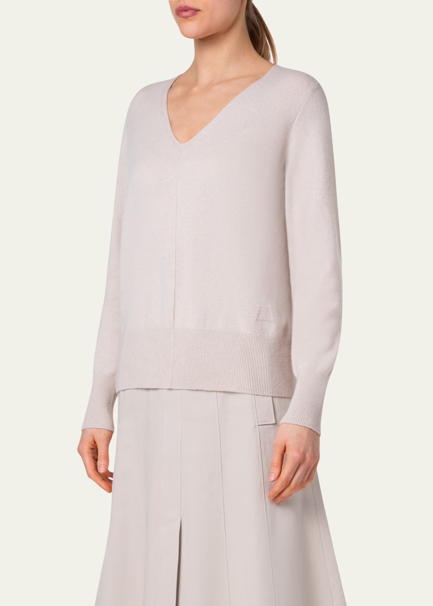 Akris Cashmere Knit Sweater - Bergdorf Goodman
