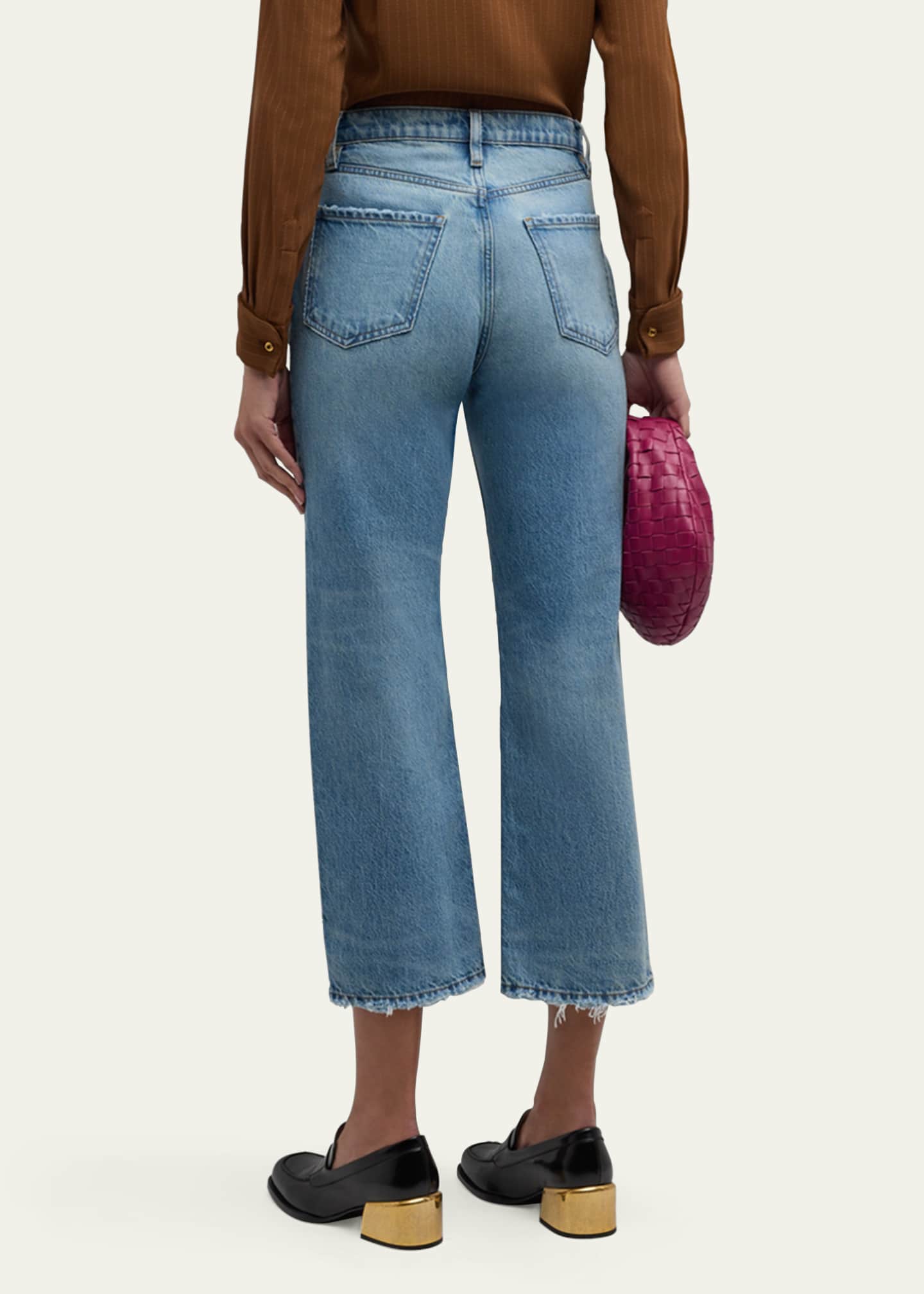 FRAME Le Jane Crop Jeans - Bergdorf Goodman