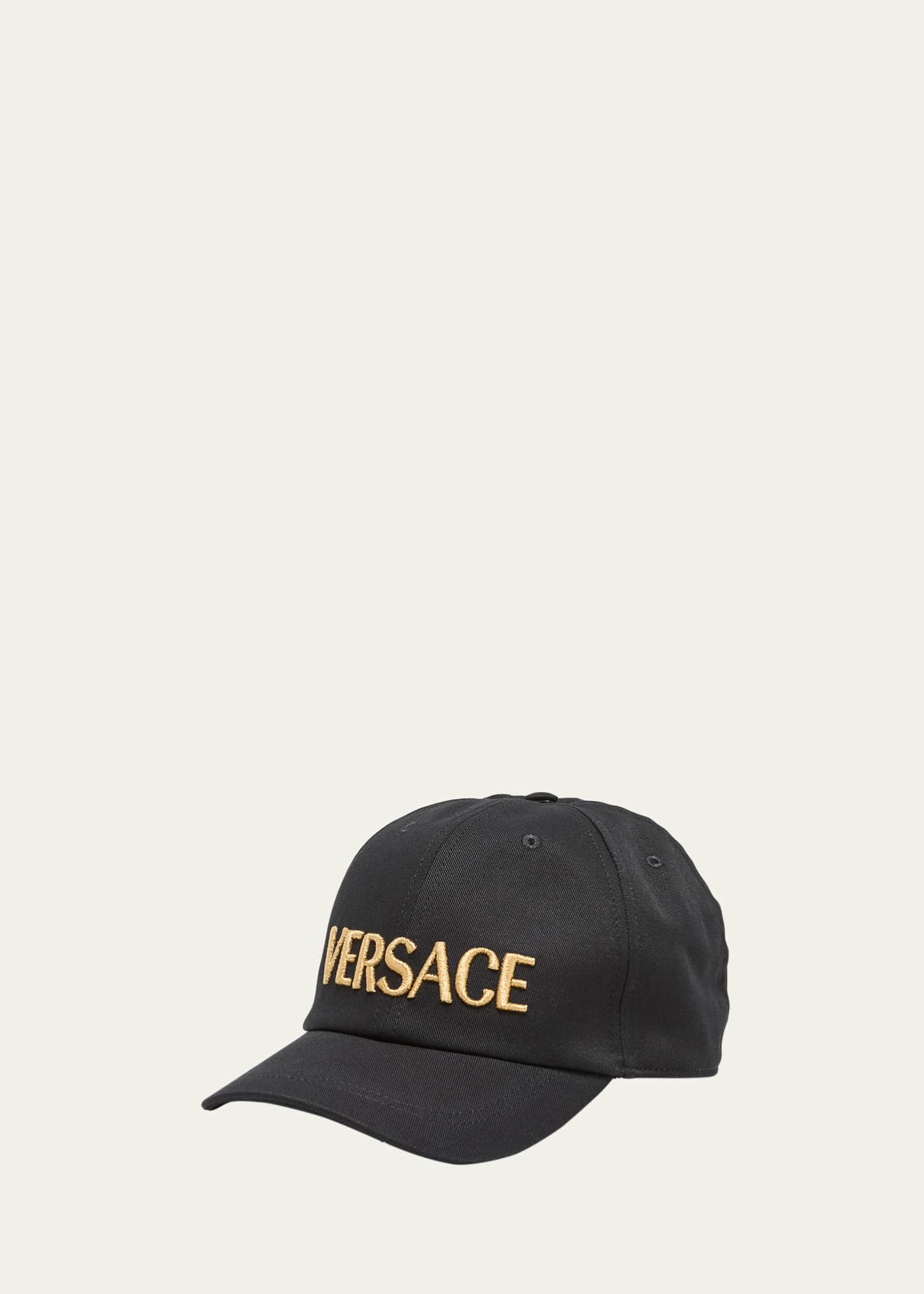 Versace Men's Embroidered Logo Baseball Cap - Bergdorf Goodman