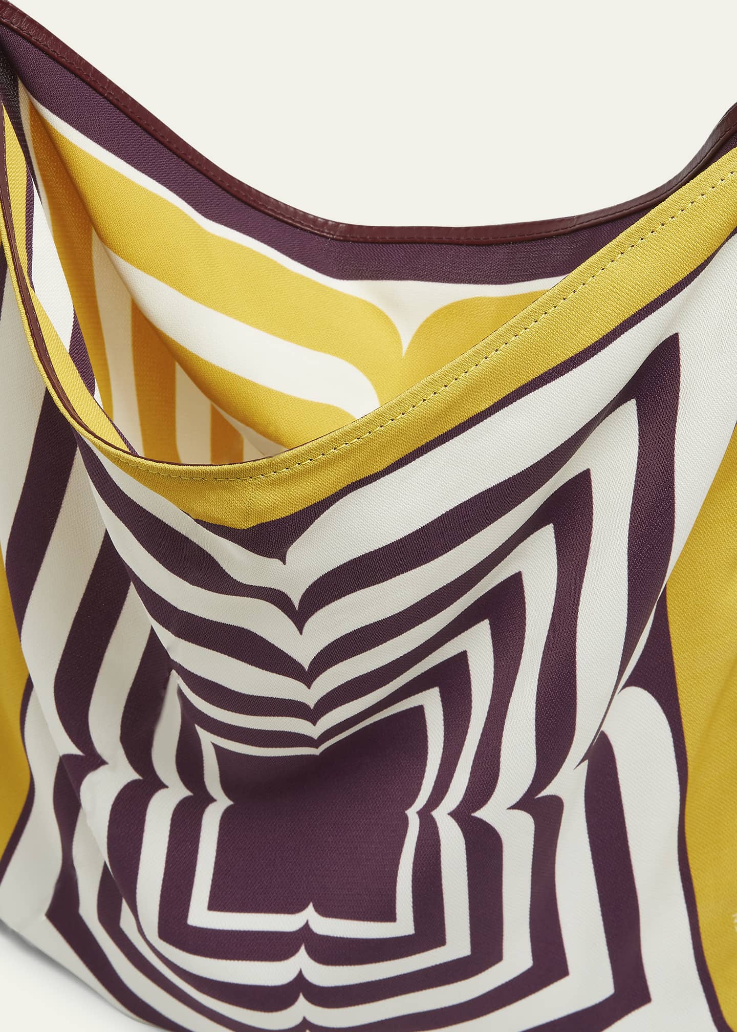 Dries Van Noten Scarf Pattern Shoulder Bag - Bergdorf Goodman