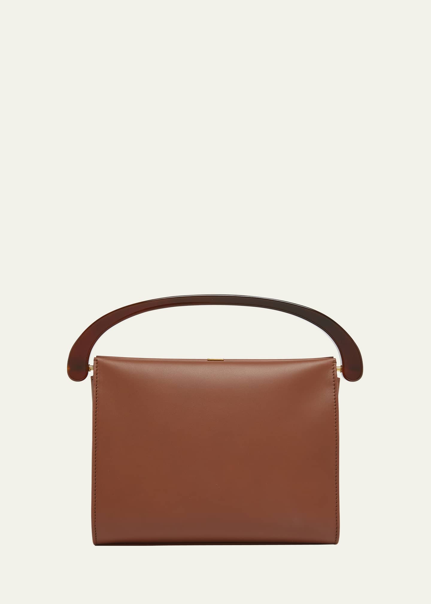 Dries Van Noten Crisp Leather Top-Handle Bag - Bergdorf Goodman
