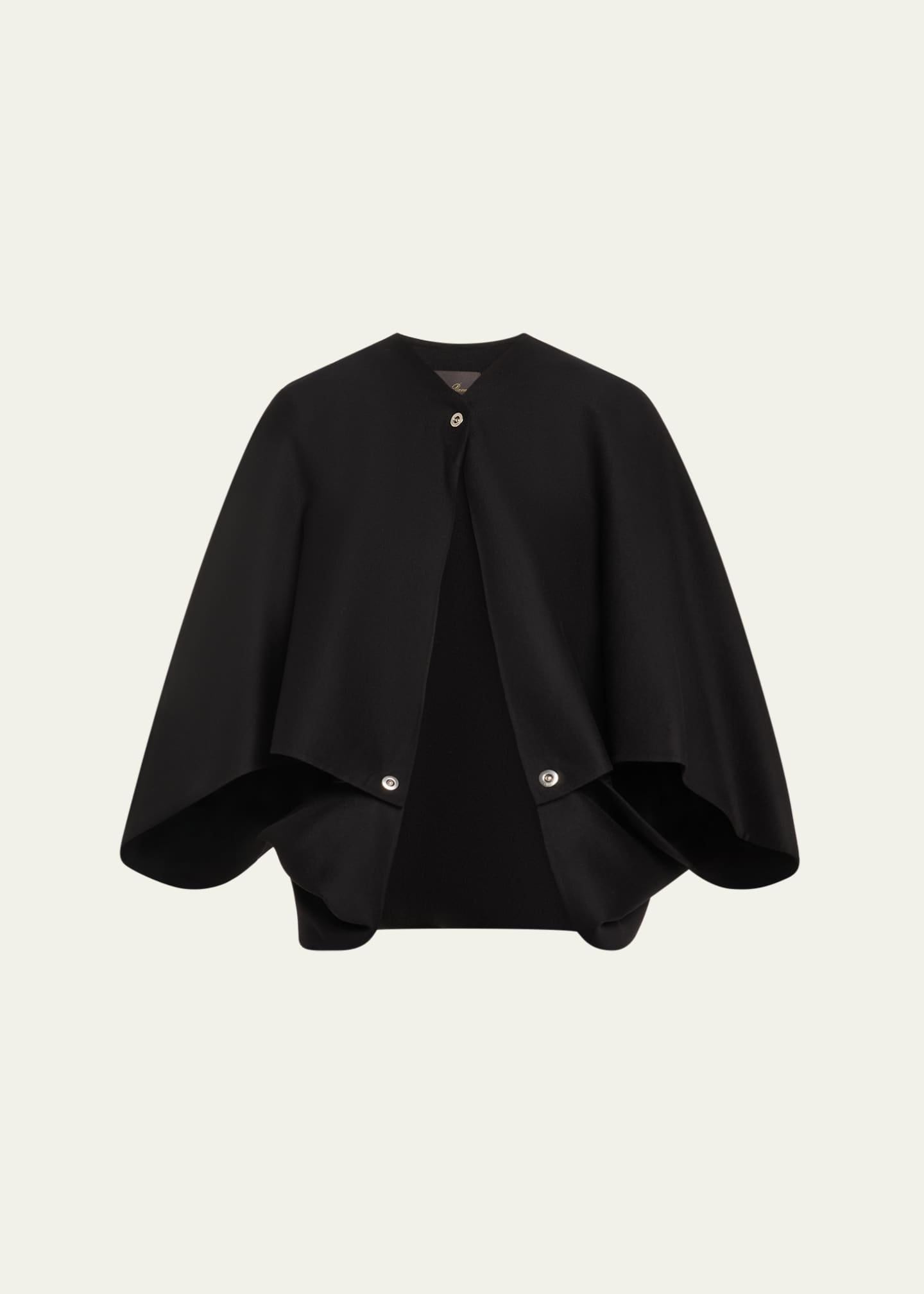 Loro Piana Buttoned Cashmere Cape - Bergdorf Goodman