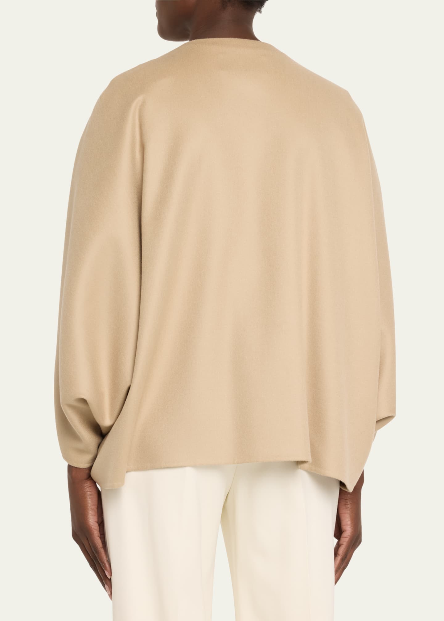 Loro Piana Buttoned Cashmere Cape - Bergdorf Goodman
