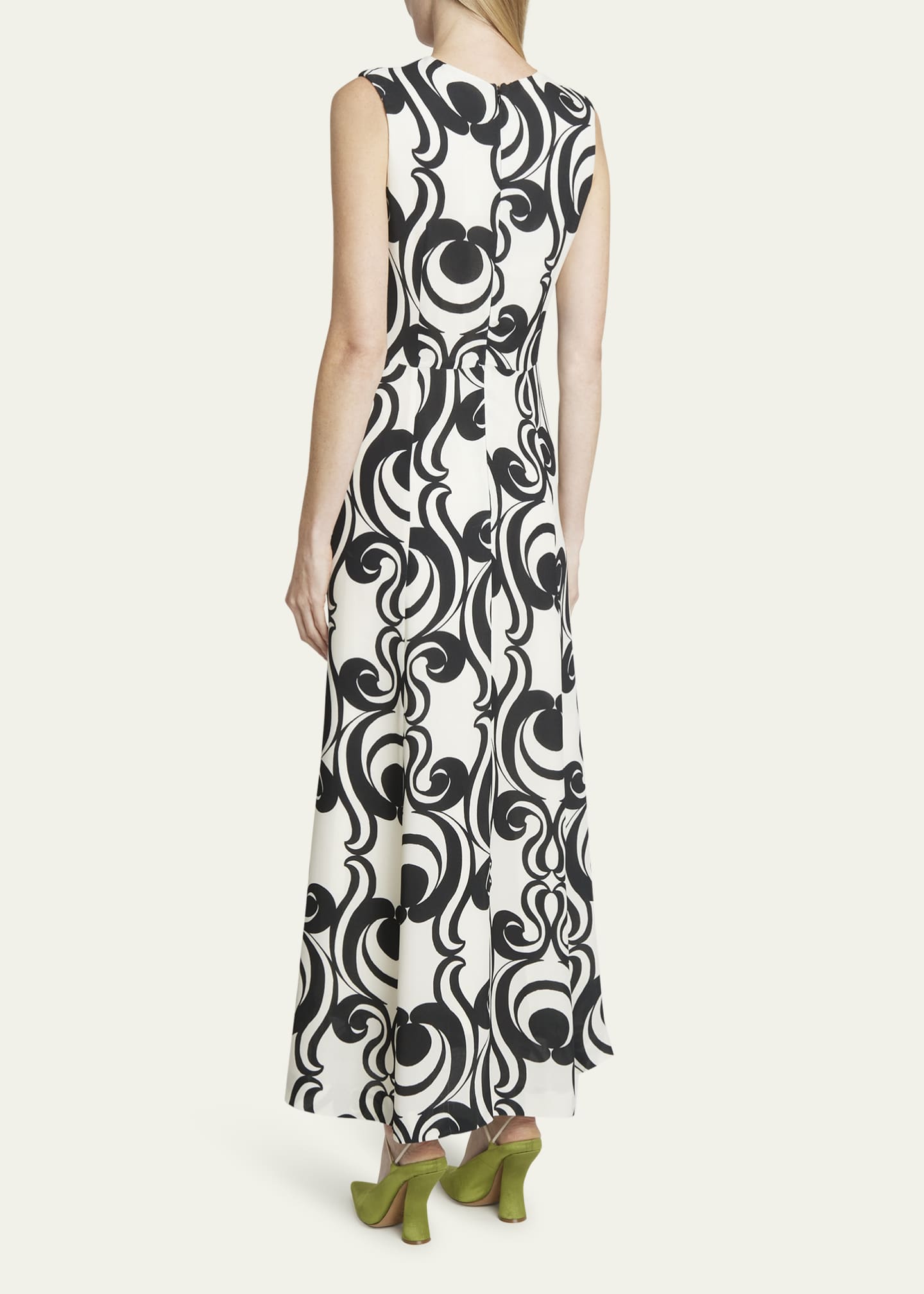 Dries Van Noten Dimia Abstract-Print Sleeveless Dress - Bergdorf Goodman