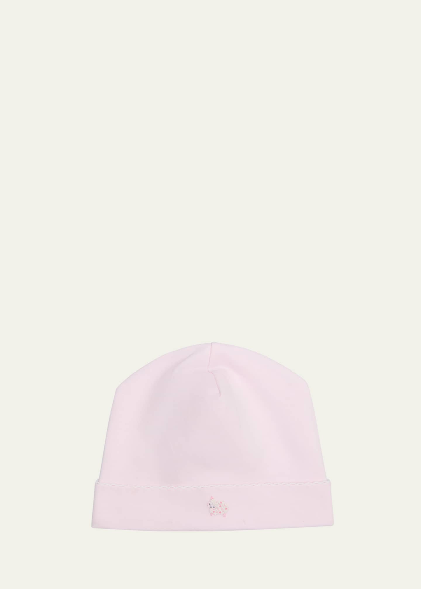 Kissy Kissy Girl's Hand-Embroidered Baby Hat - Bergdorf Goodman