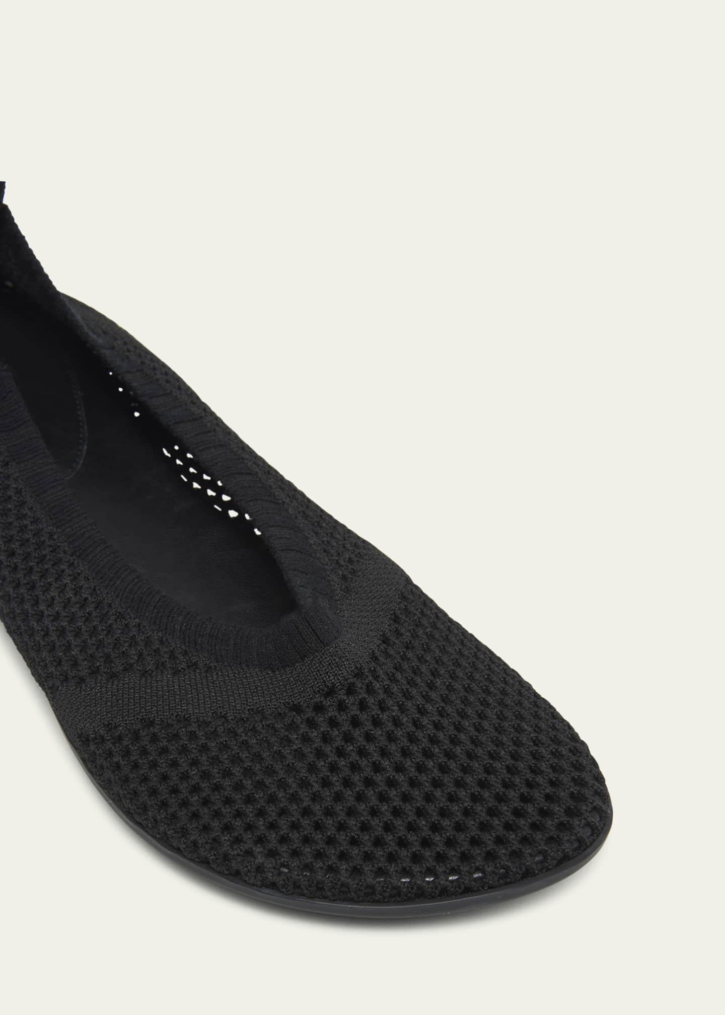 Bottega Veneta Atomic Knit Ballerina Flats - Bergdorf Goodman