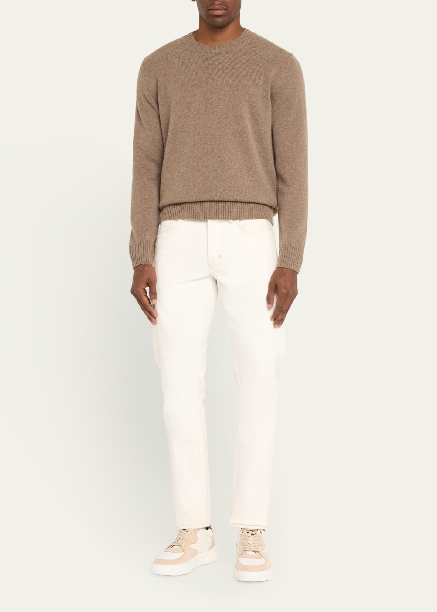 Ron White Men's Macklan Suede and Microfiber Low-Top Sneakers ...