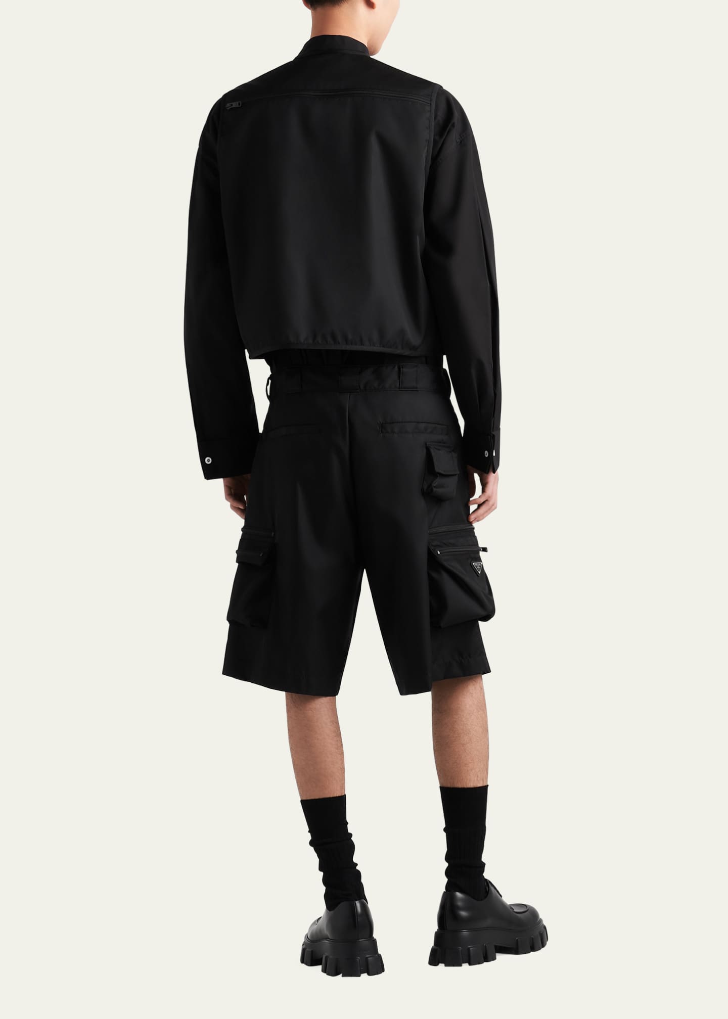 Prada Men's Re-Nylon Utility Vest - Bergdorf Goodman