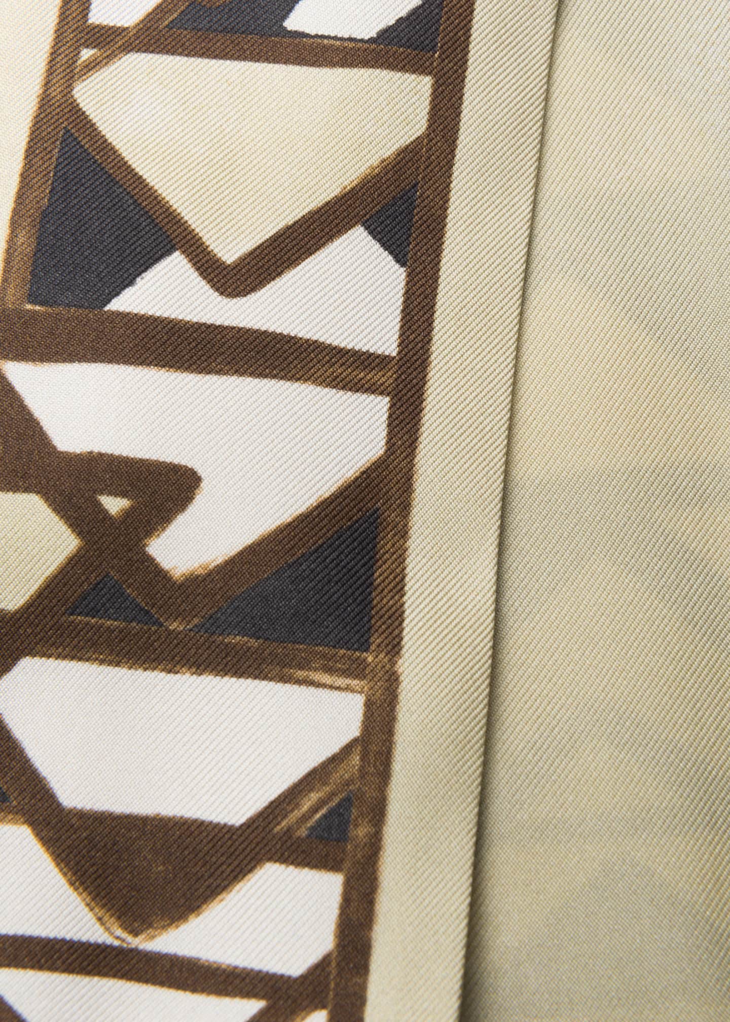 Prada Printed Silk Twill Scarf - Bergdorf Goodman